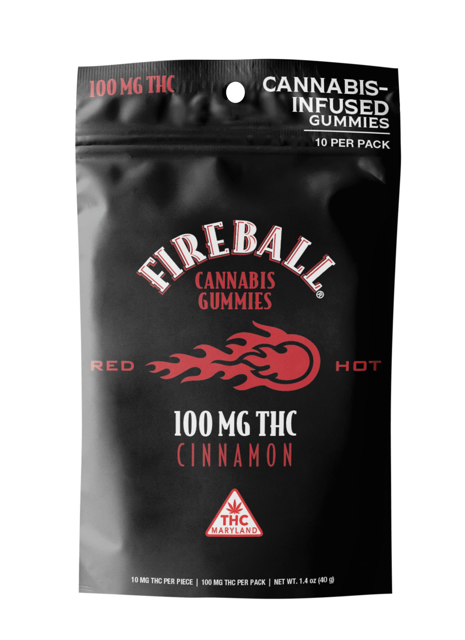Fireball Gummies [100mg] - Curio Wellness™