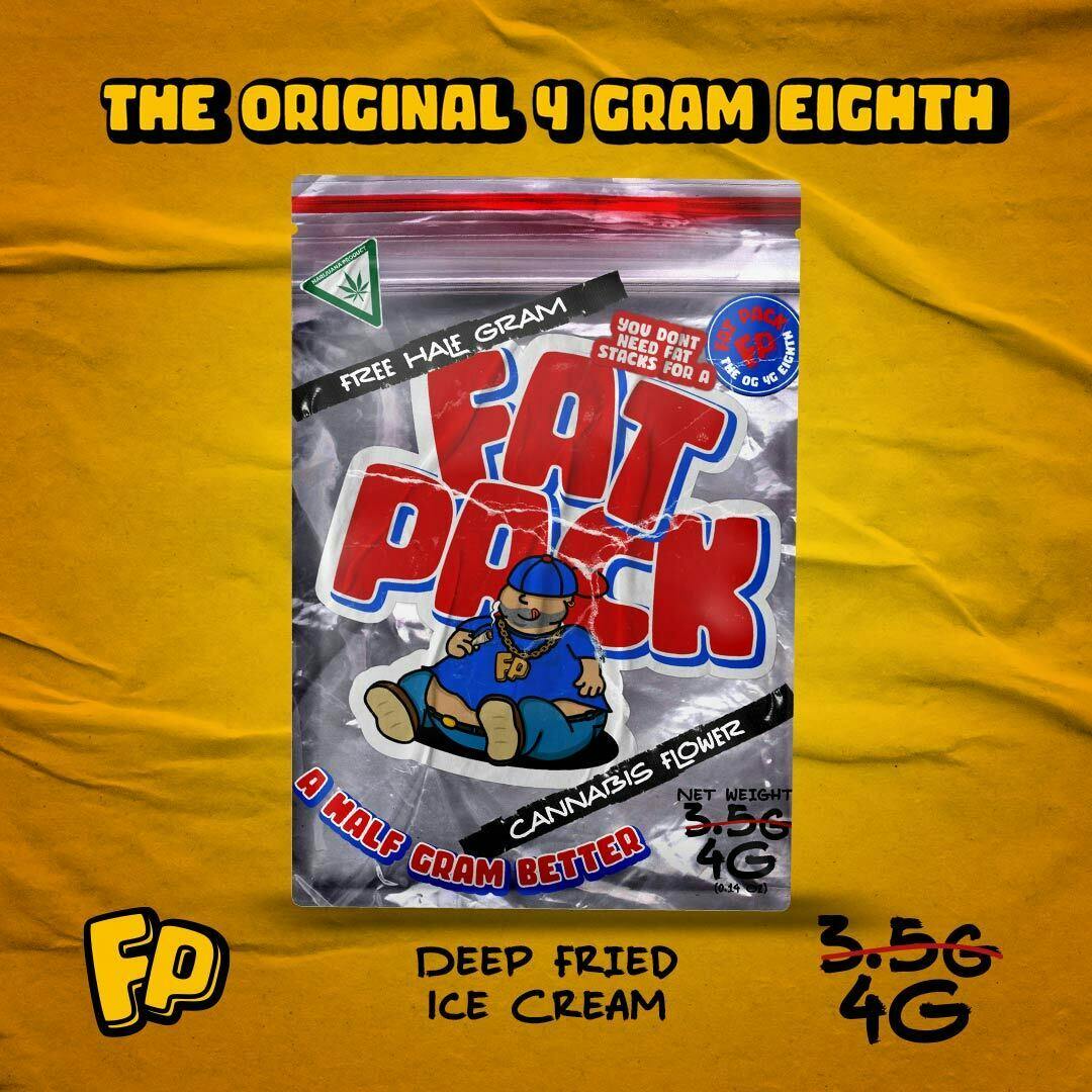 FAT PACK: Deep Fried Ice Cream (4G 8TH Prepack) - PUFF Center Line ...