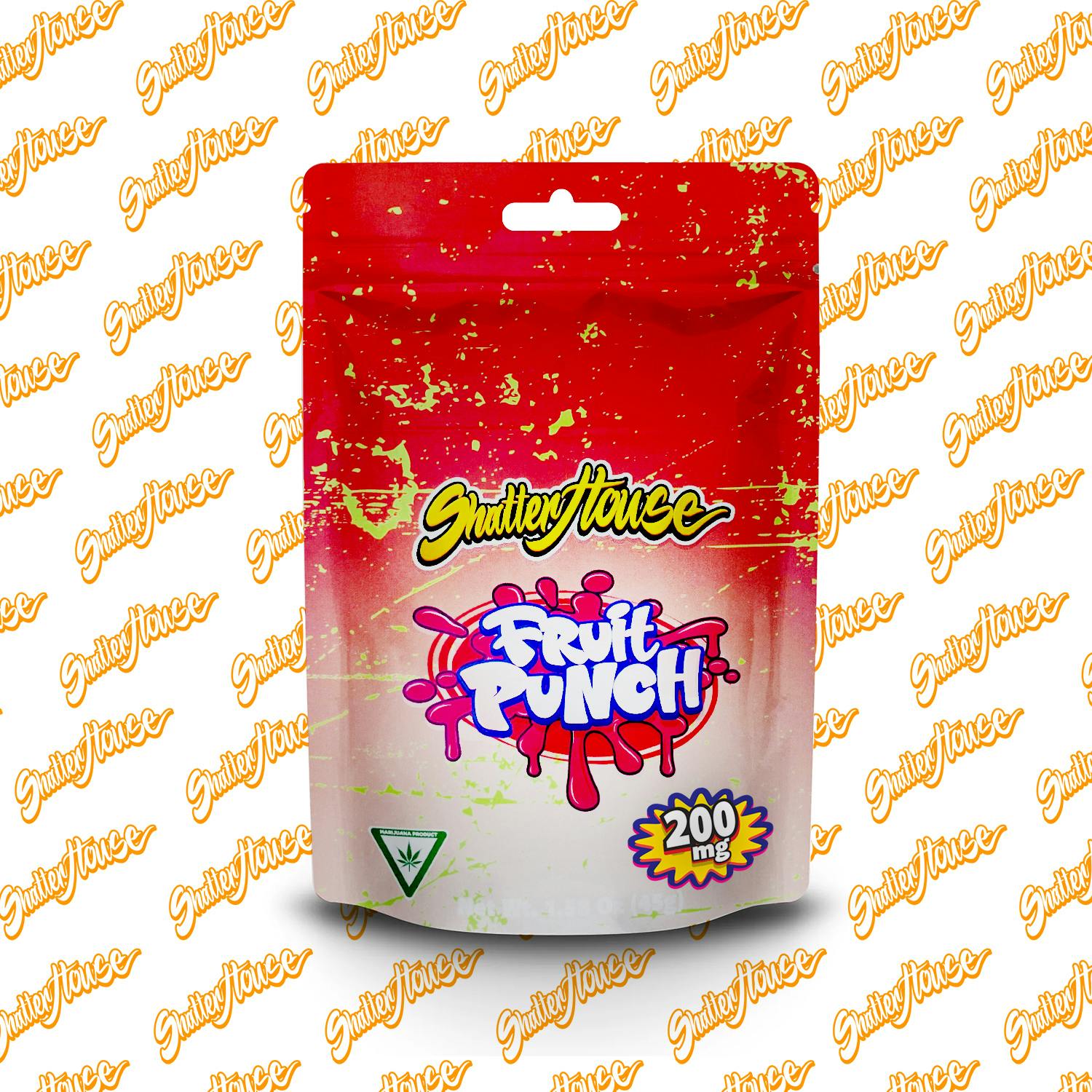 SHATTER HOUSE | Fruit Punch 200mg Gummies - Shatter House SHATTER HOUSE | Fruit Punch 200mg Gummies - Shatter House