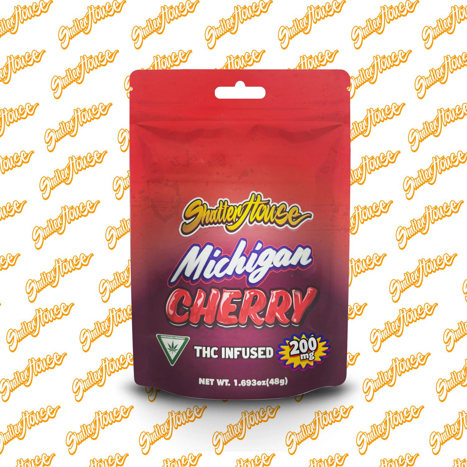 SHATTER HOUSE | Michigan Cherry 200mg Gummy - Shatter House SHATTER HOUSE | Michigan Cherry 200mg Gummy - Shatter House