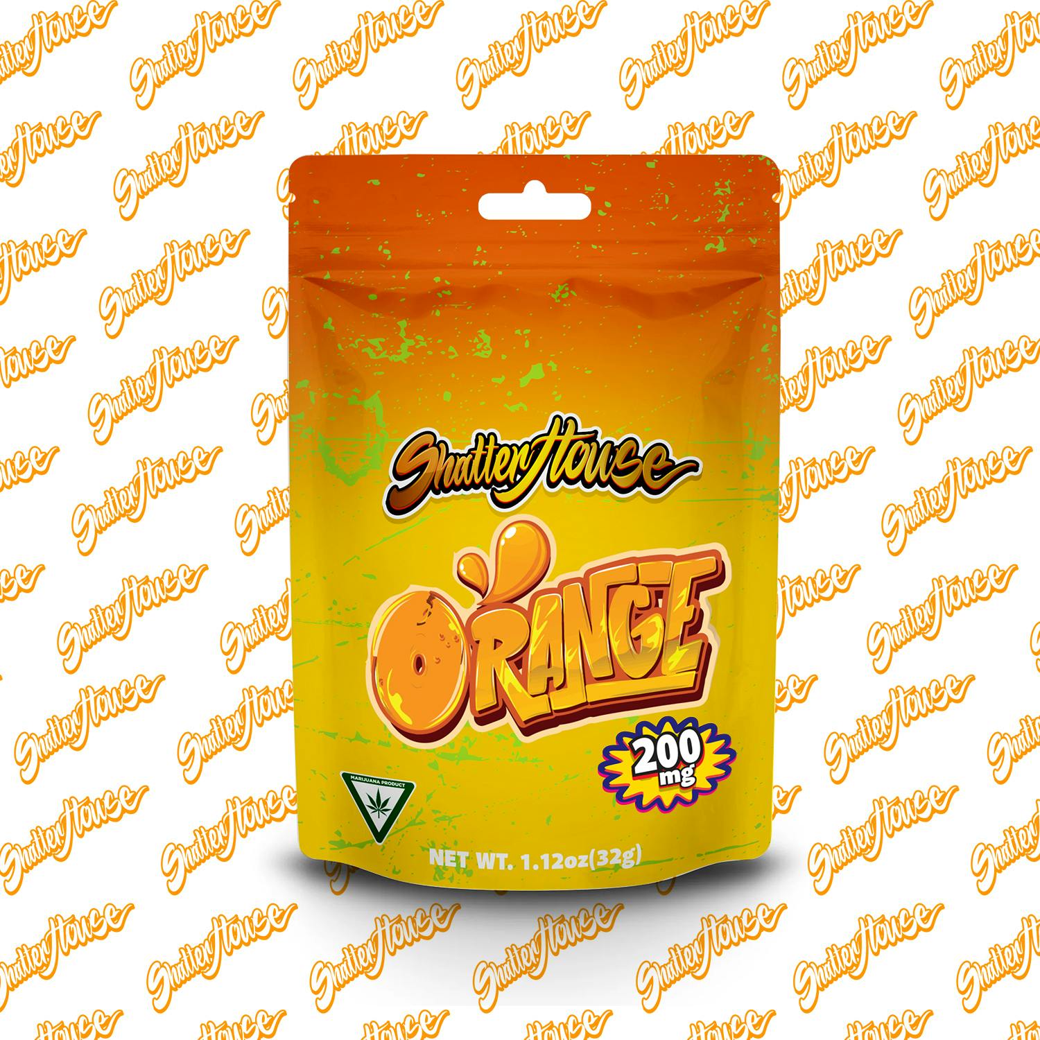 SHATTER HOUSE | Orange 200mg Gummies - Shatter House SHATTER HOUSE | Orange 200mg Gummies - Shatter House