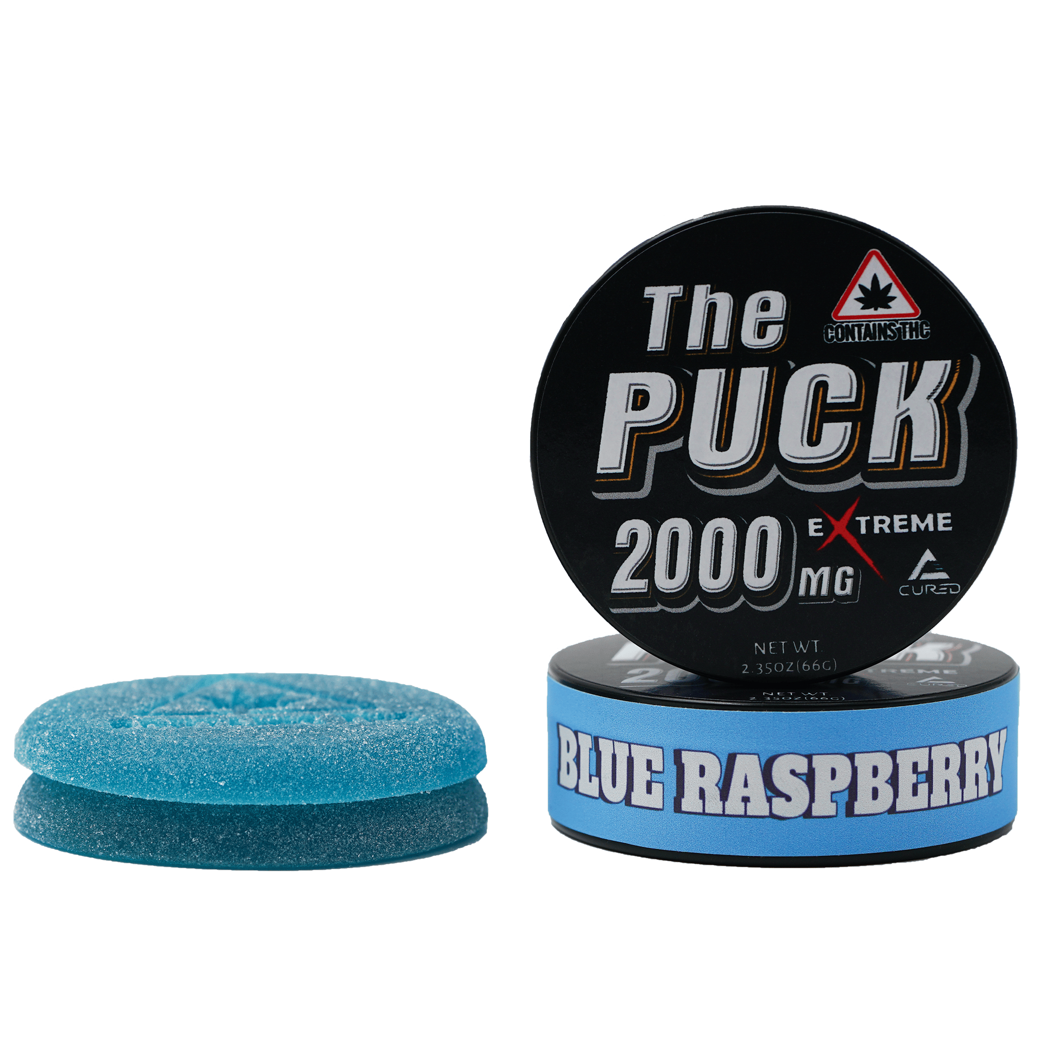 The Puck - 2,000mg - Blue Raspberry - Cured