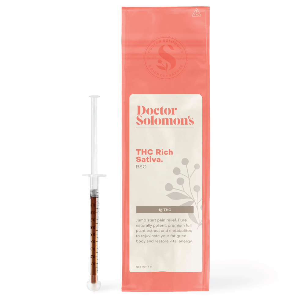 Doctor Solomon's | THC Rich | RSO | 1g | Sativa - Doctor Solomon's