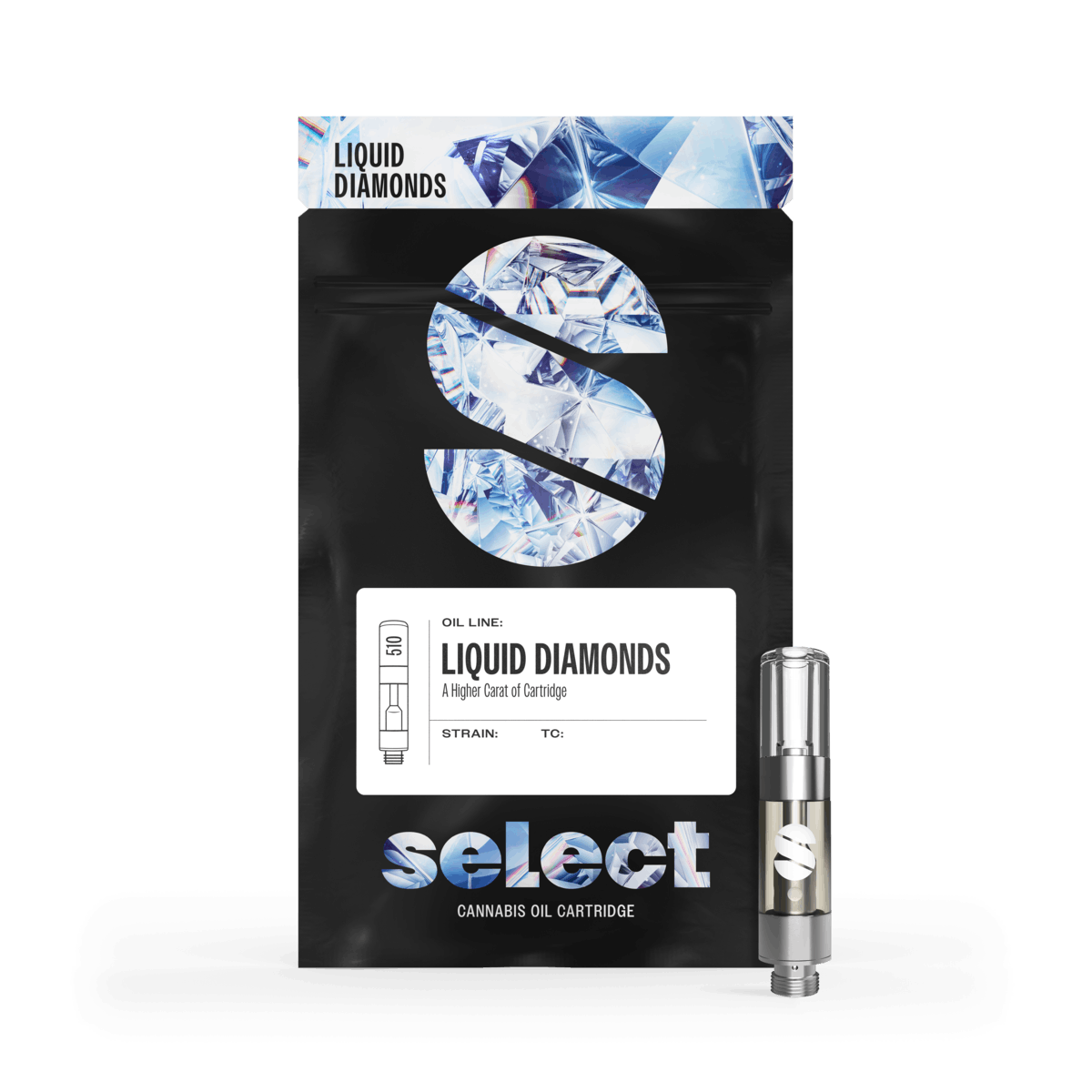White Runtz Elite Live Liquid Diamonds Cartridge 0.5g - Select