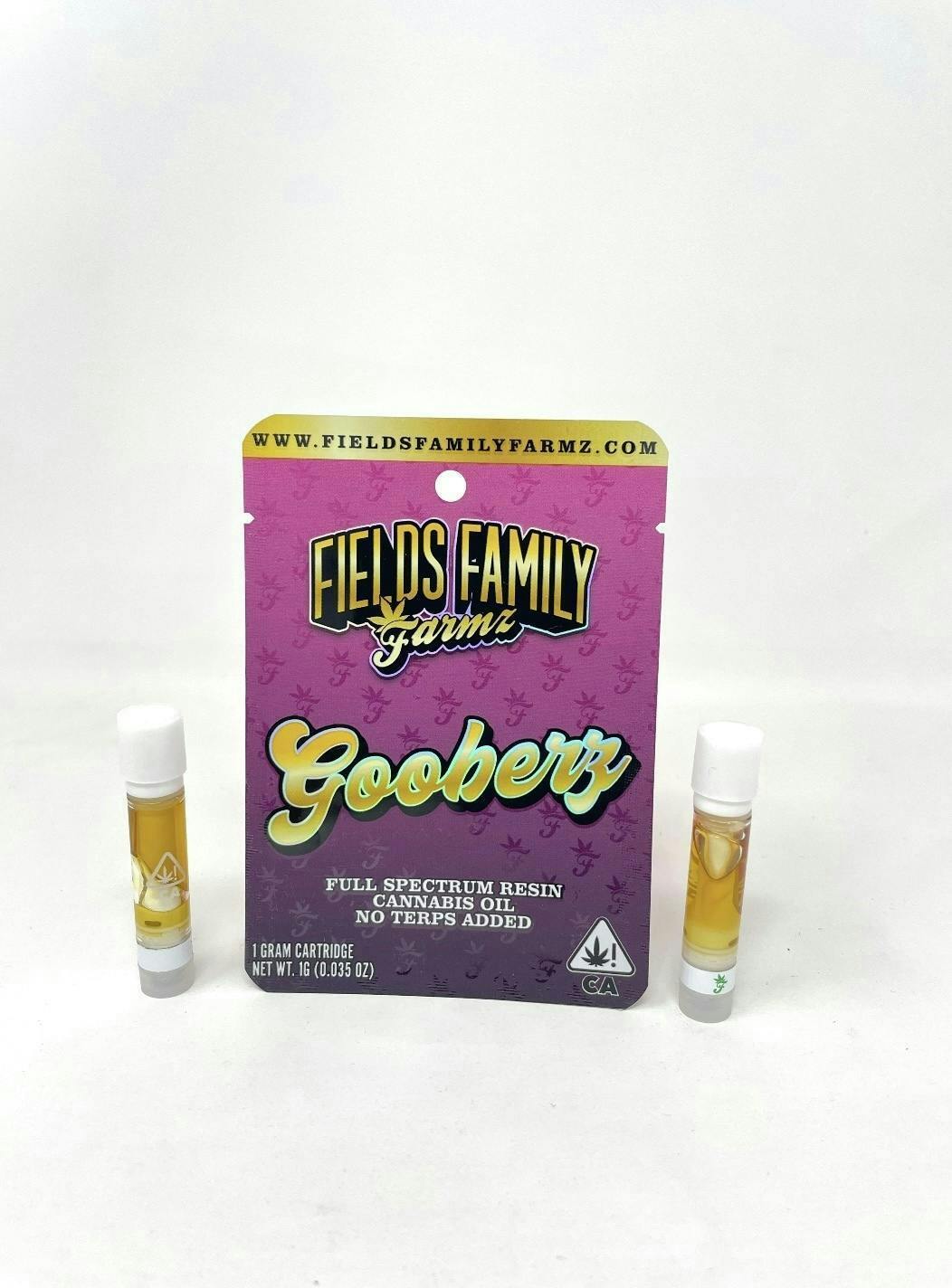 Gooberz 1g Full Spectrum Resin Cartridge - Fields Family Farmz