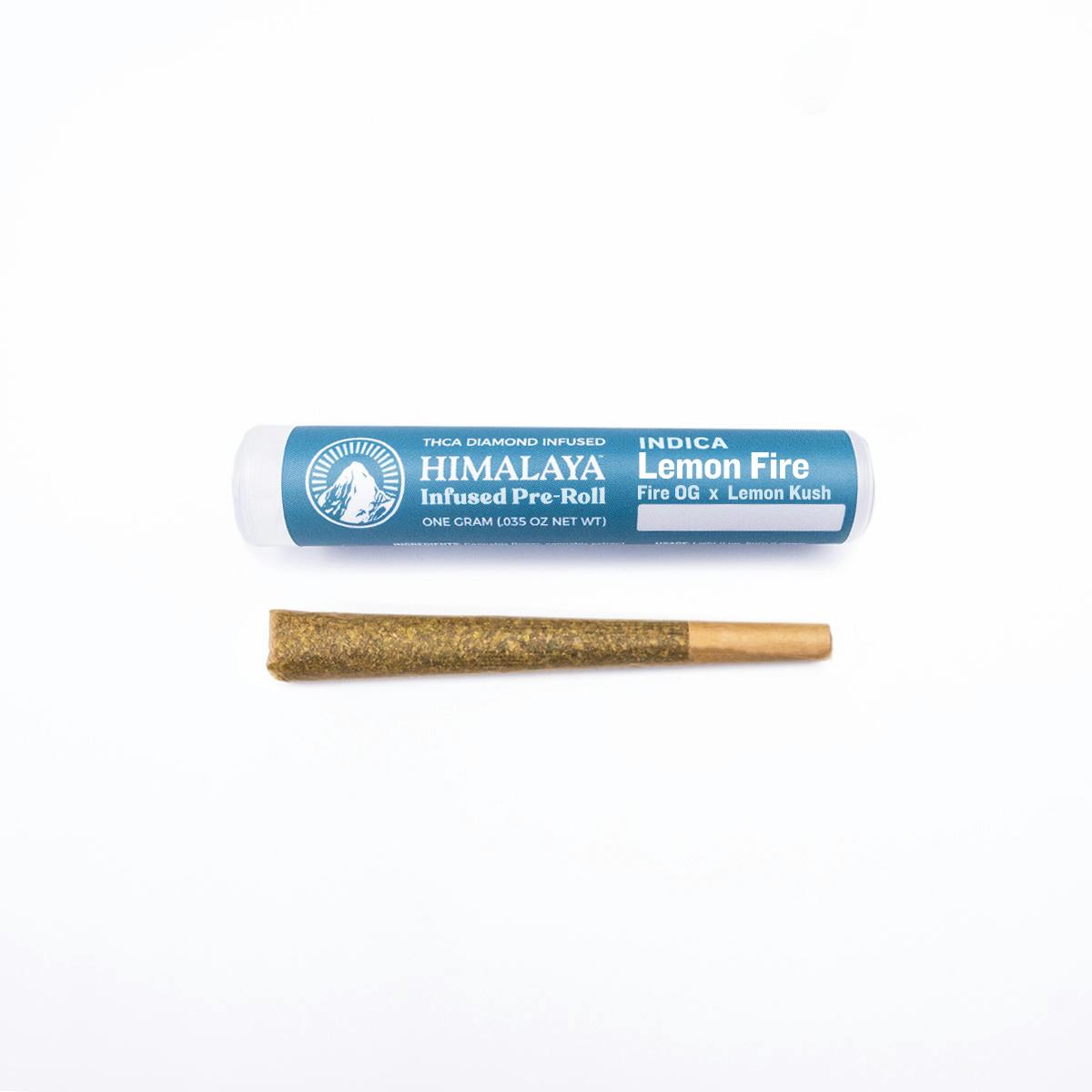 Lemon Fire - Infused Pre-Roll - 1G - HIMALAYA