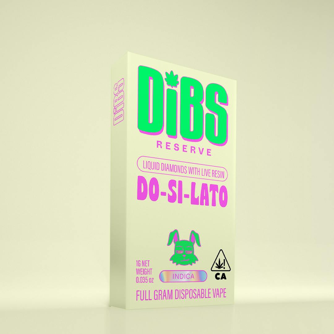Dibs - Melted Diamond Resin: Do-Si-Lato (INDICA) - 1g - Dibs