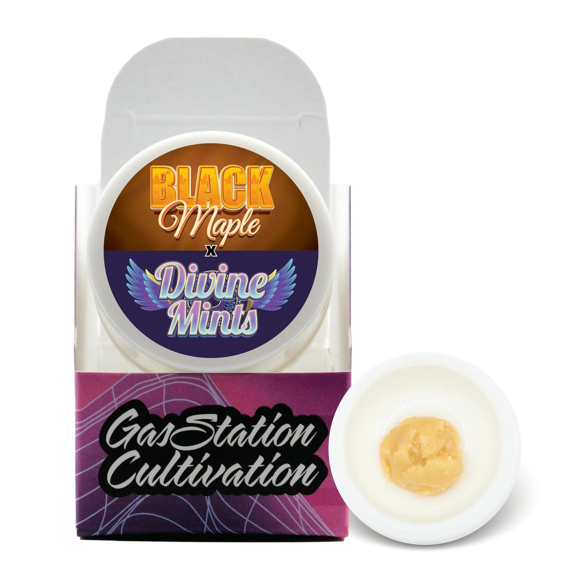 Black Maple x Divine Mints Cured Resin Badder 1G (Peachy Collab) - Gas ...