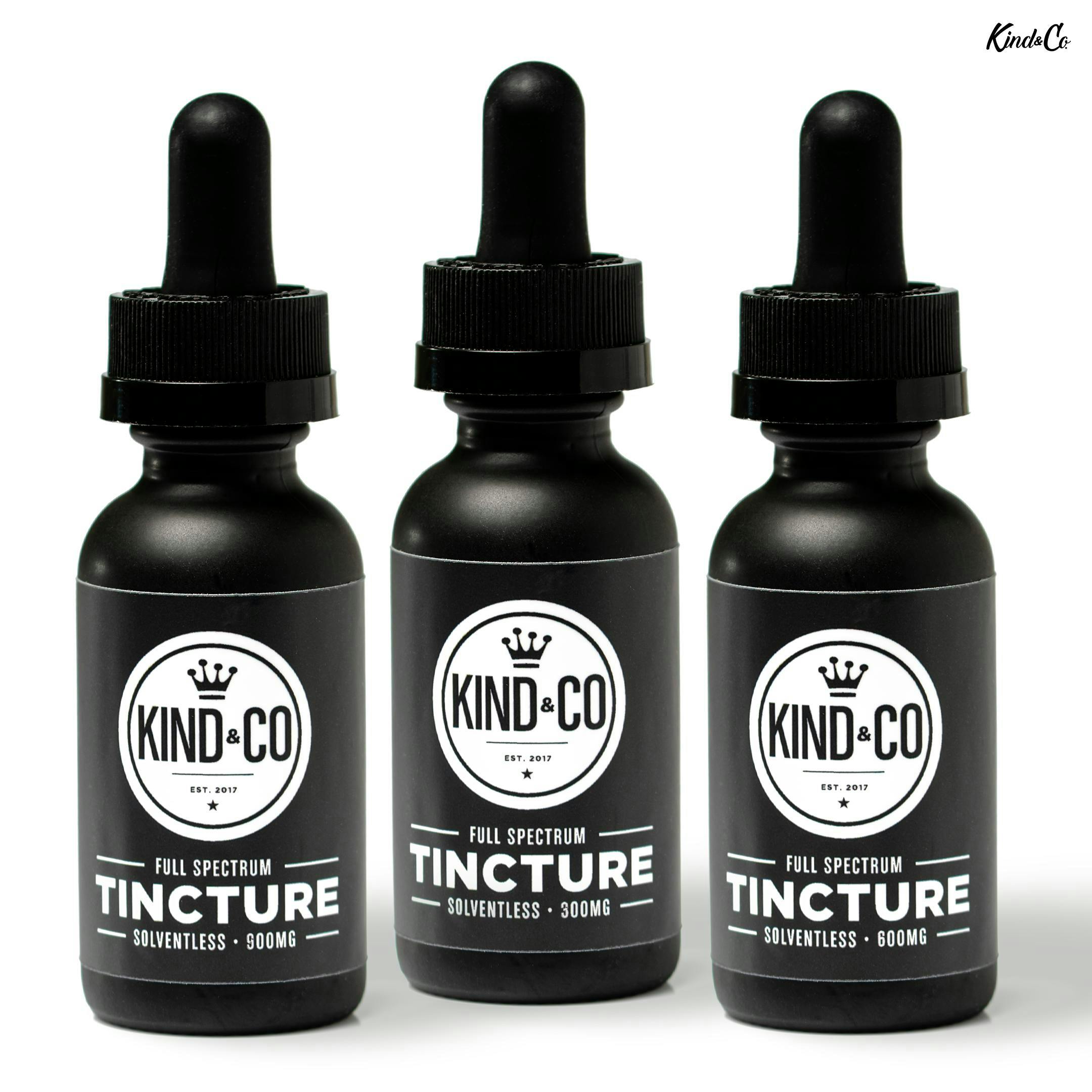 600mg Solventless Tincture - Kind & Co