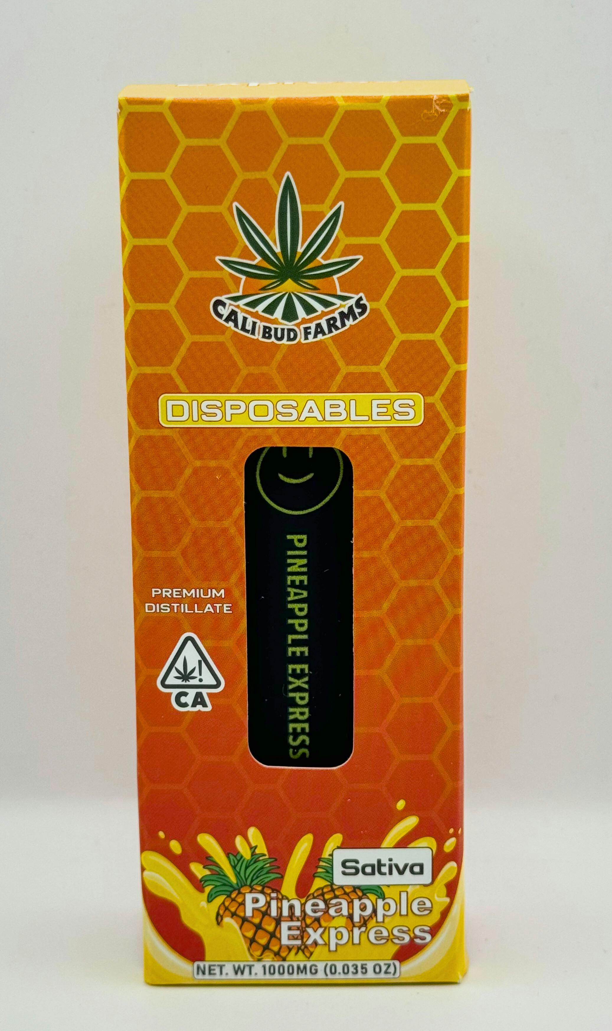 CALI BUDS | PINEAPPLE EXPRESS | 1G DISPOSABLE - Cali Bud Farms