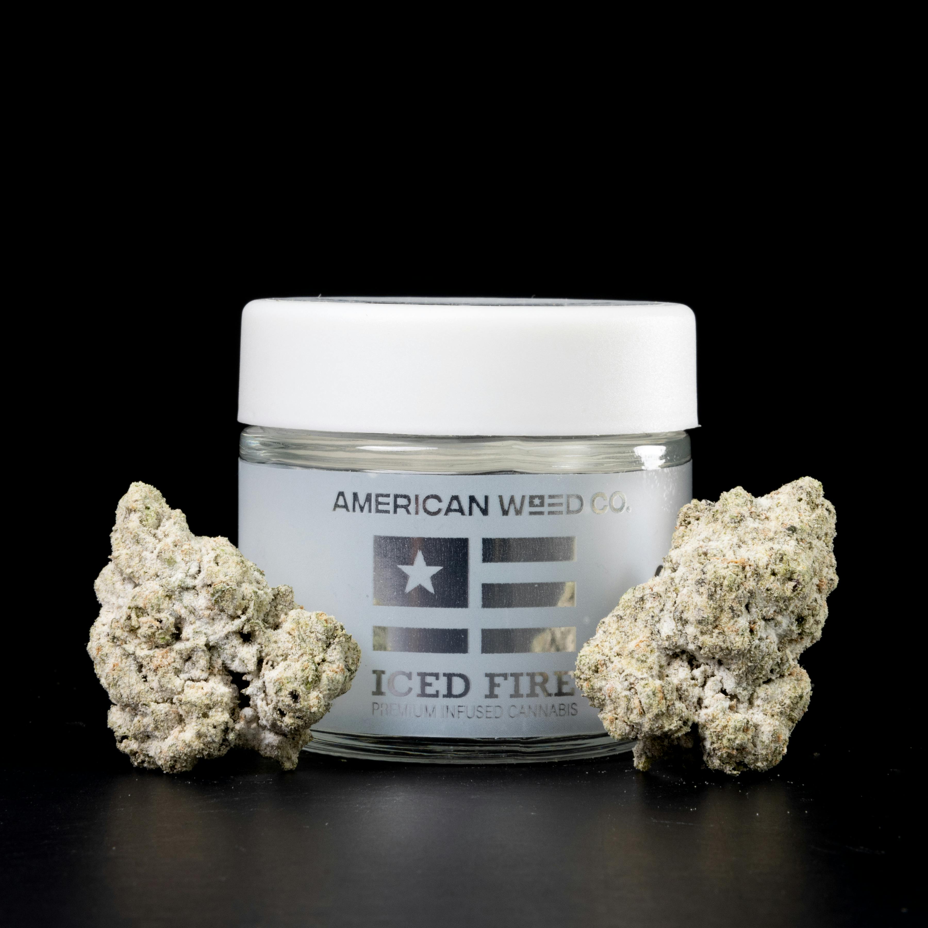 Iced Fire Sativa - Mountain Express - Premium THCa Infused Flower (3.5g ...