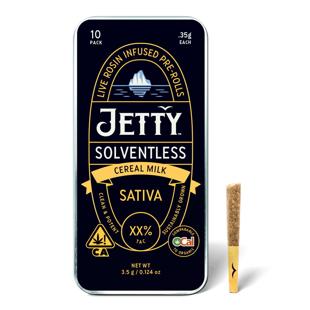 Cereal Milk OCal Live Rosin Infused Pre-Roll 10 Packs (3.5g) - Jetty ...