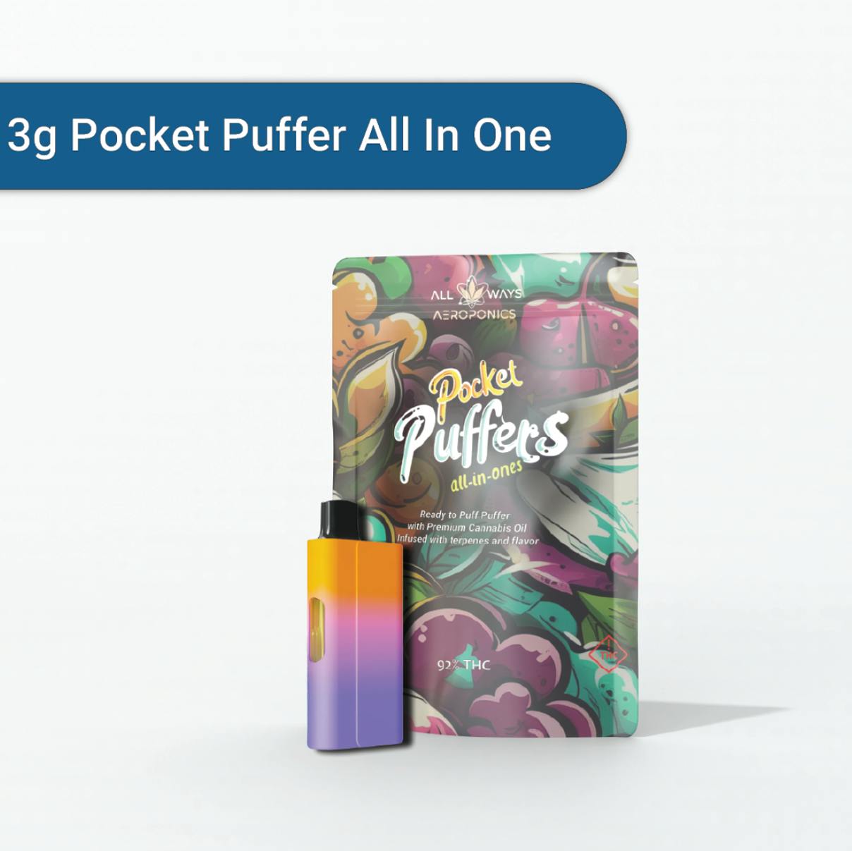 All Ways | 3G Pocket Puffer | Peaches and Cream | Hybrid - All Ways ...