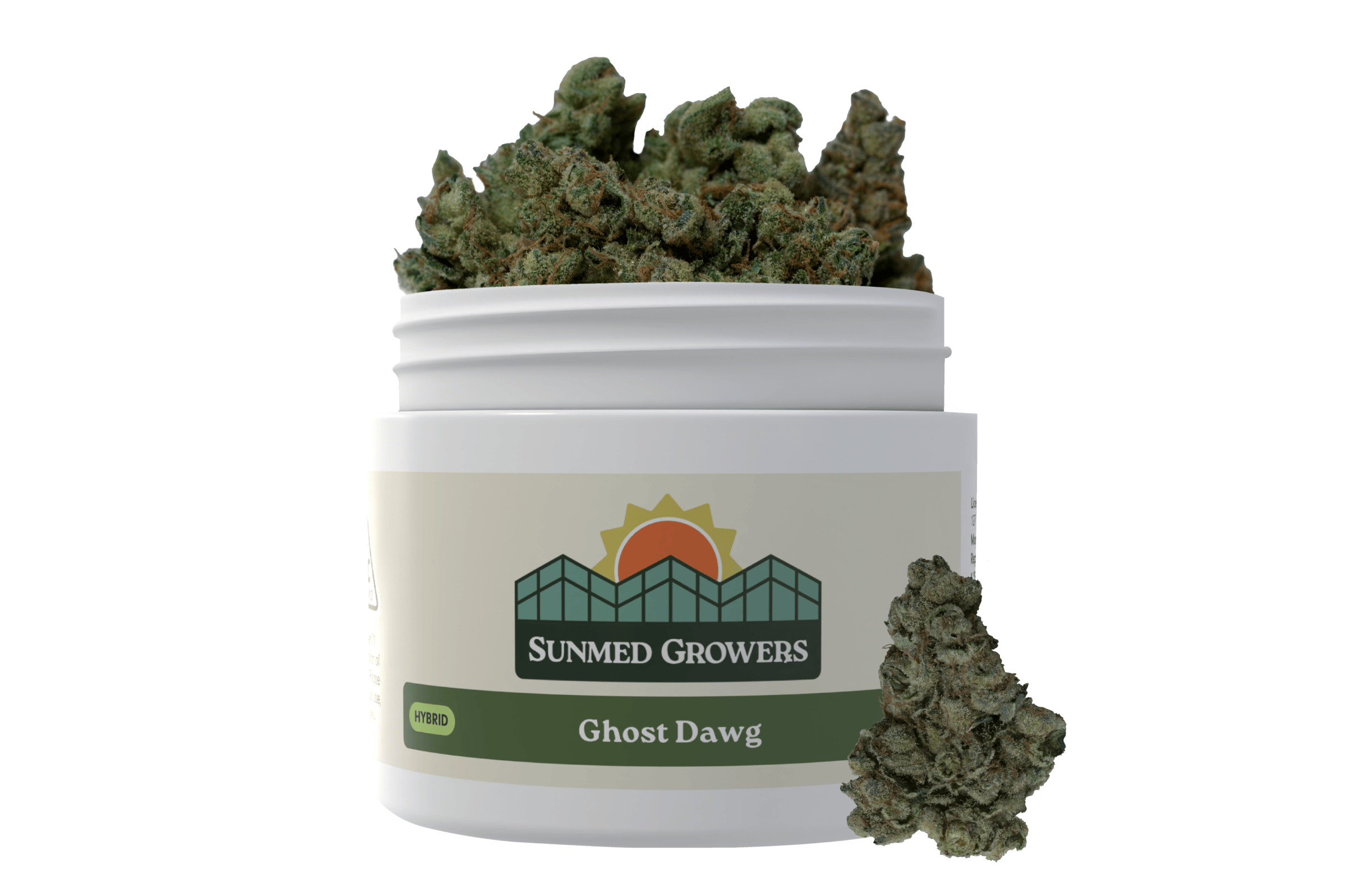 Ghost Dawg Flower (7g) - SunMed Growers