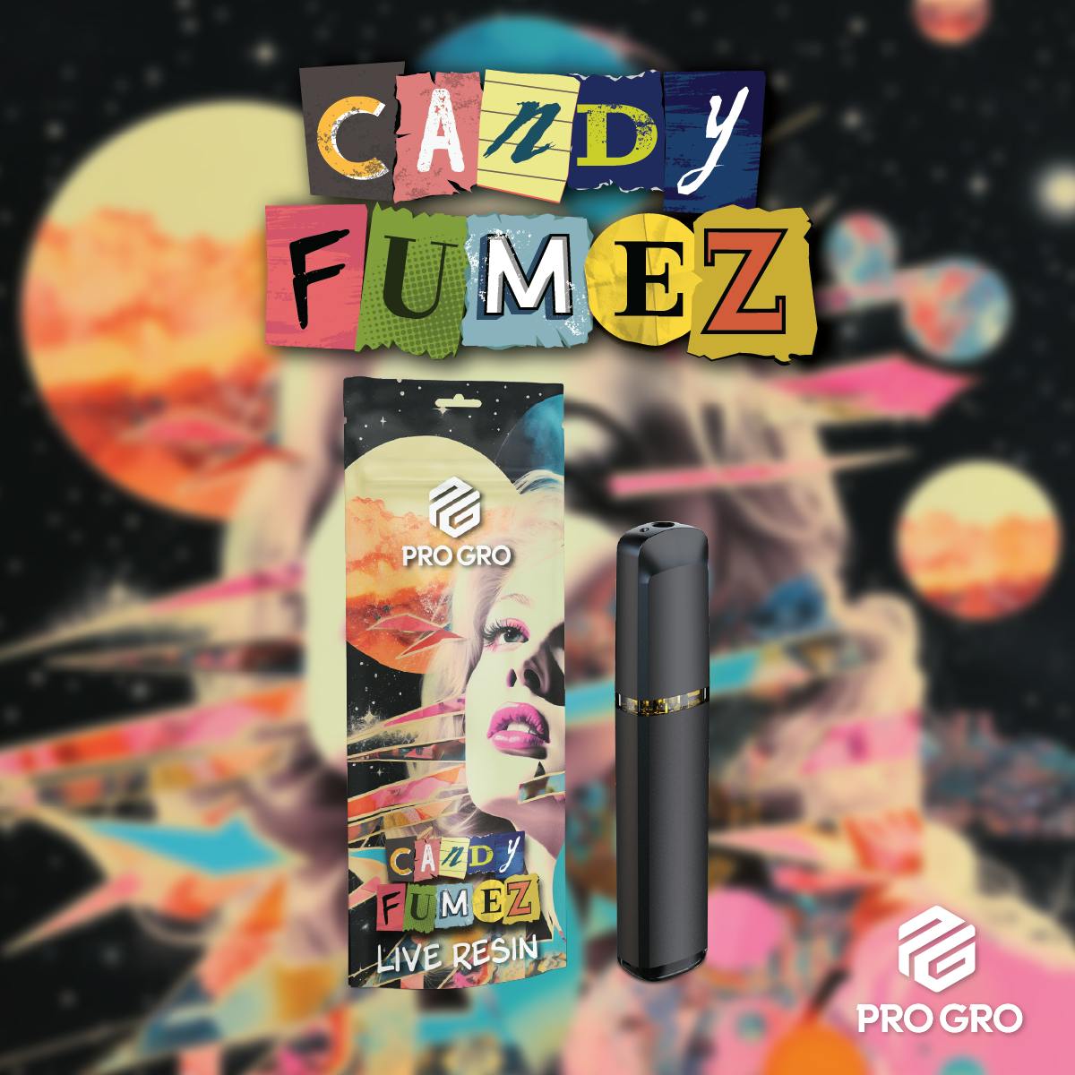 Candy Fumez Live Resin Disposable | 1g - Pro Gro