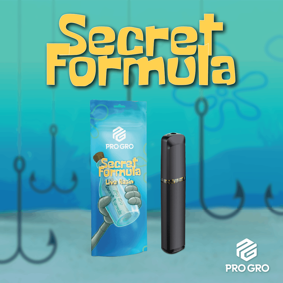 Secret Formula Live Resin Disposable | 1g - Pro Gro