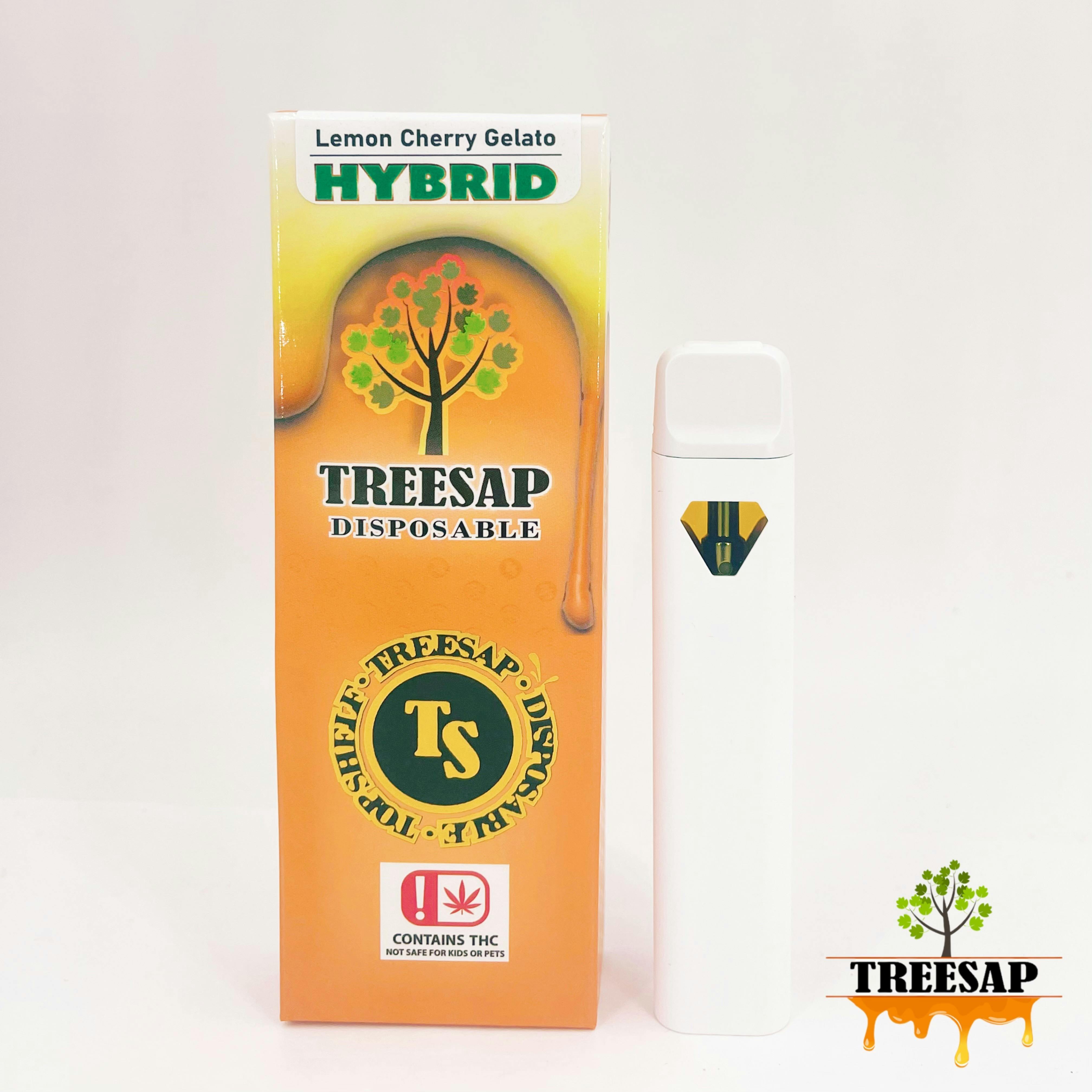 Treesap | Disposable | Distillate | Hybrid | Lemon Cherry Gelato | 2g ...