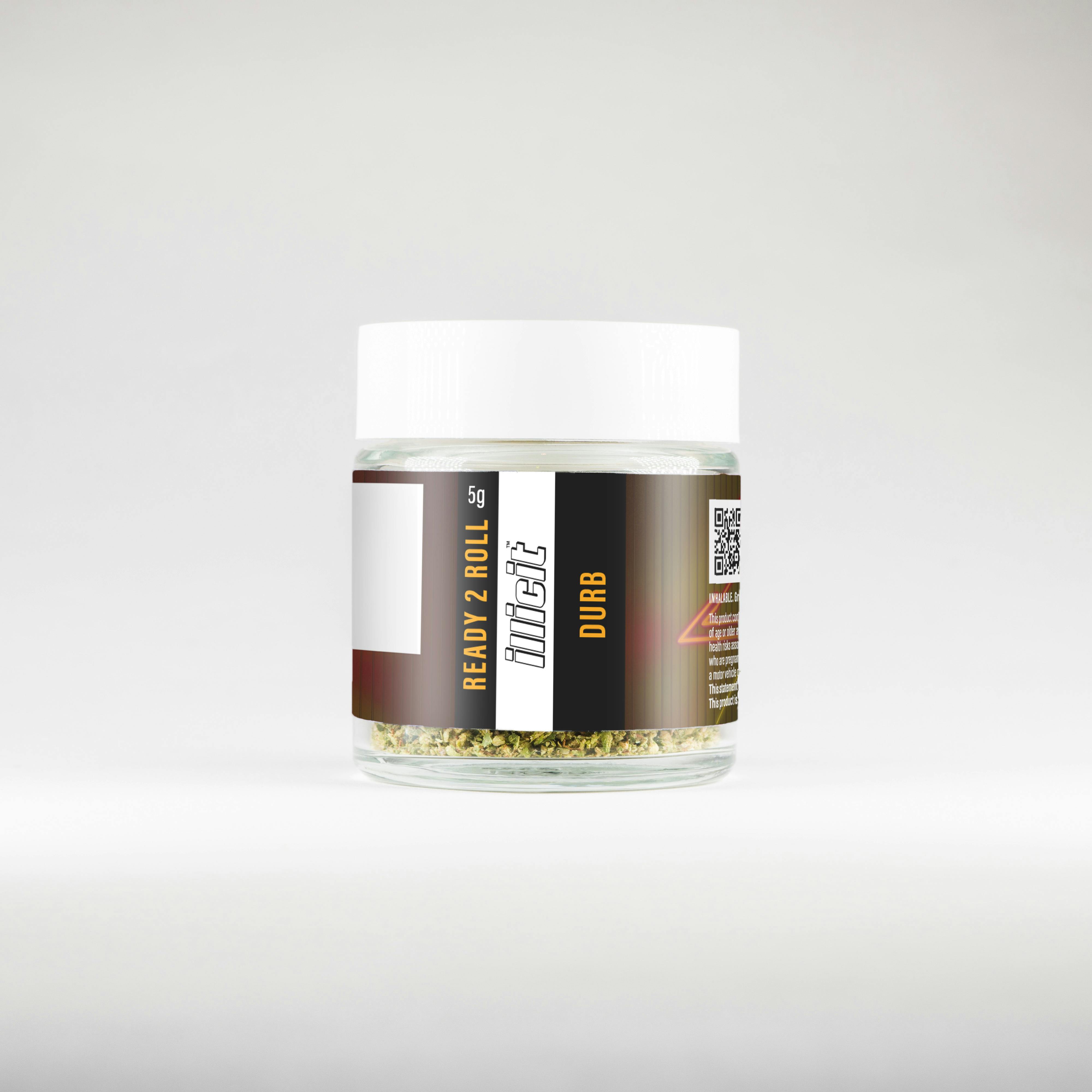 Durb Premium Ready2Roll 5g Flower - ILLICIT