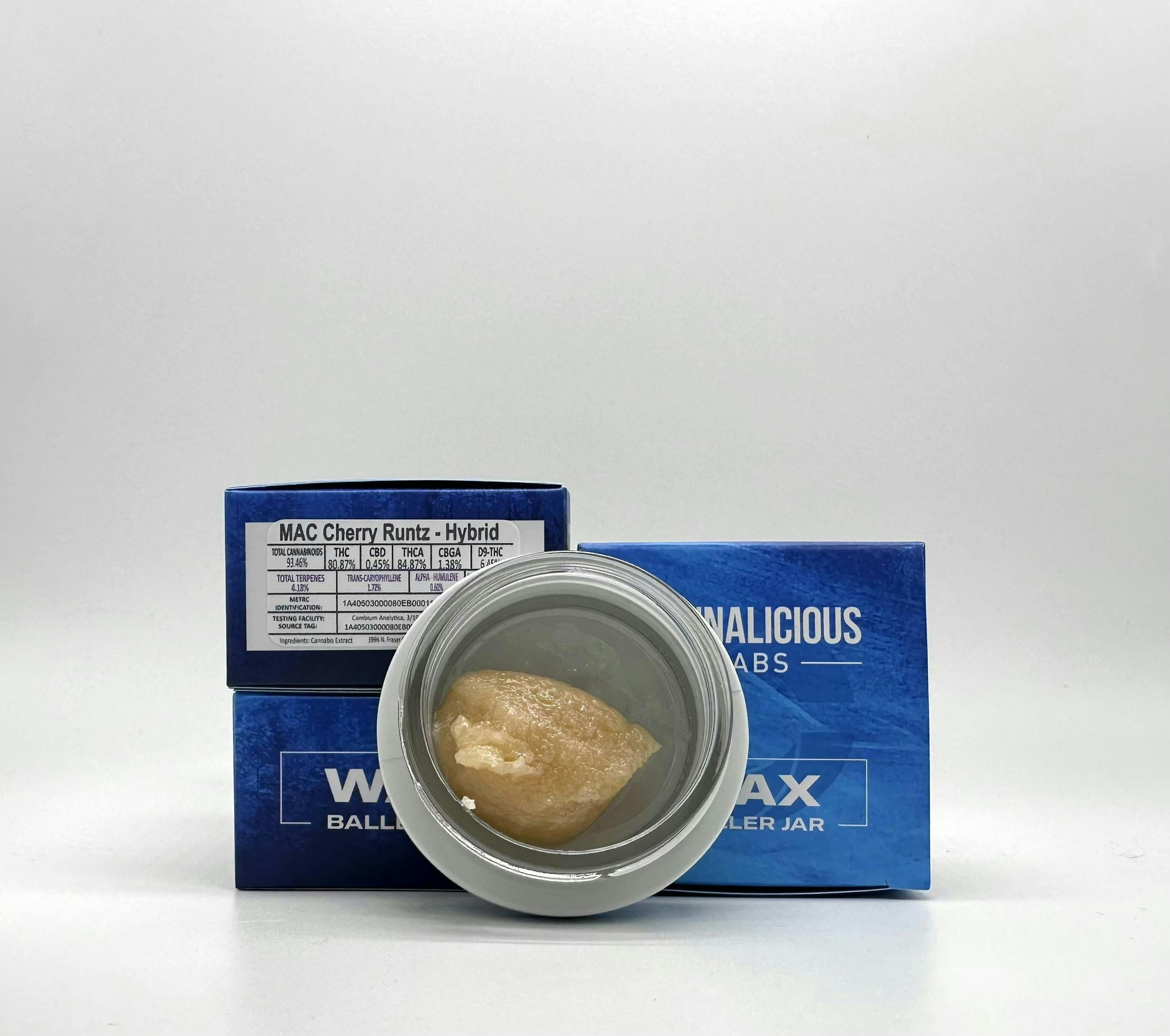 MAC Cherry Runtz Wax - Hybrid - Cannalicious Labs