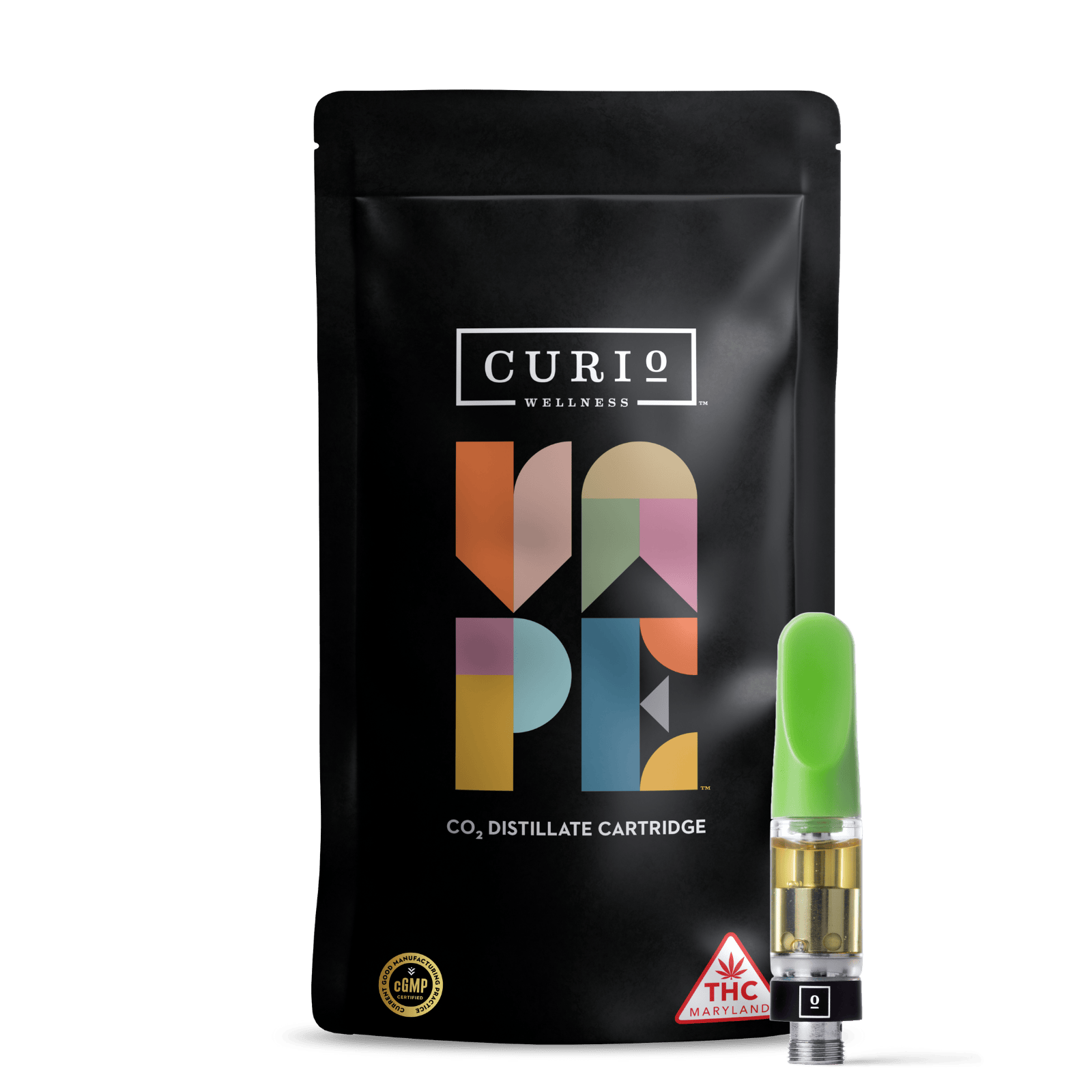 Mango Kush Vape Cartridge [0.5g] - Curio Wellness™