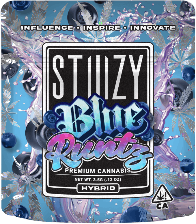 - BLUE RUNTZ - 3.5G STIIIZY Exotics Flower - STIIIZY
