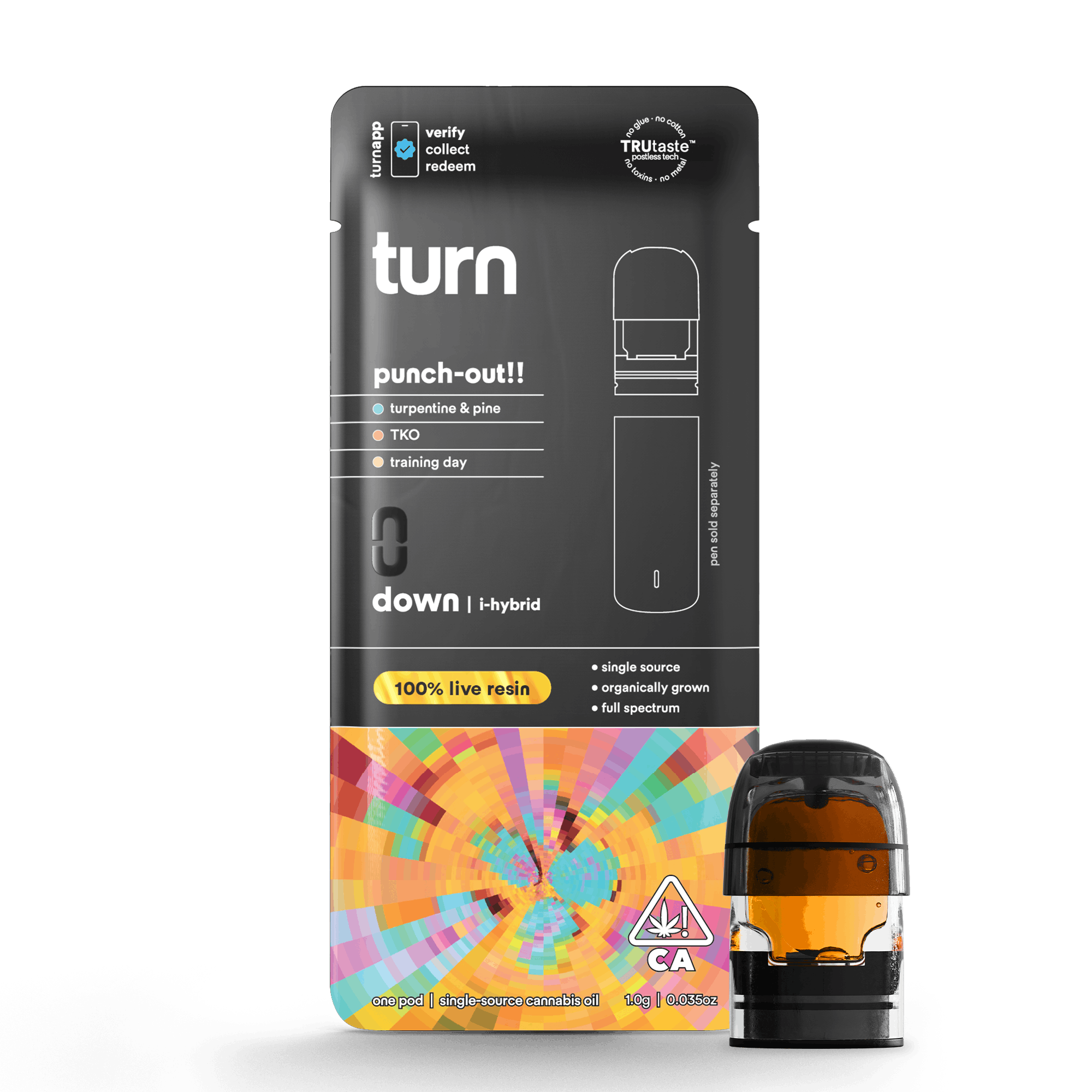 1.0g pod | punch-out!! | 100% live resin | down | - Catalyst Cannabis ...