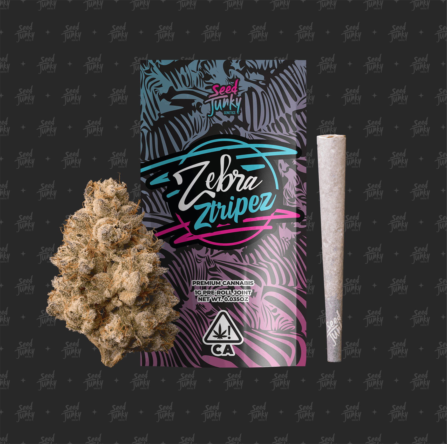 ZEBRA ZTRIPES (1G Pre-Roll) - Seed Junky