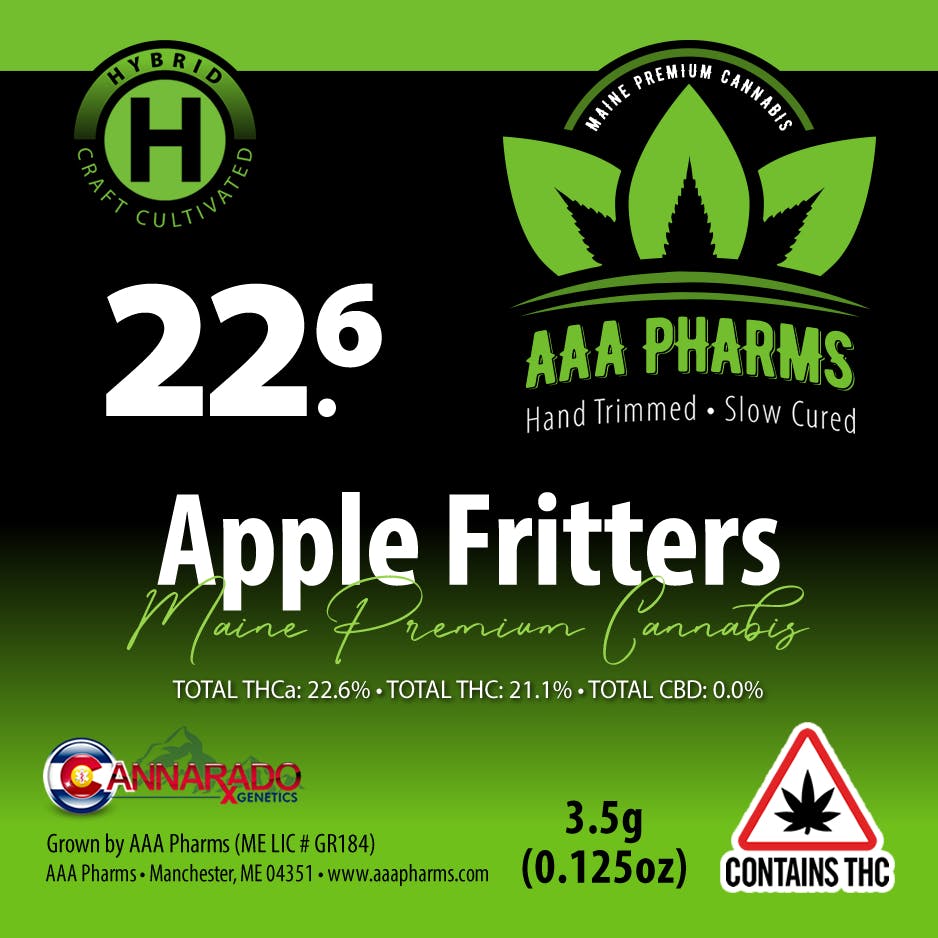 Apple Fritter - Premium Flower - AAA Pharms