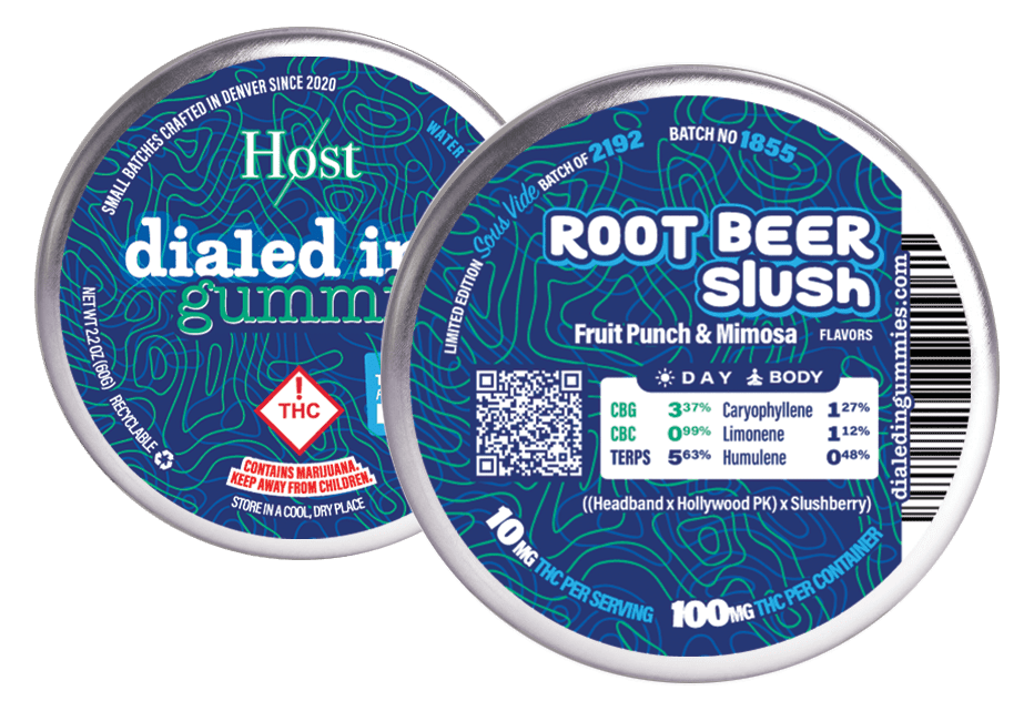 Root Beer Slush | Gummies | 10 pc. | 100mg THC [Batch #1855] - Dialed ...