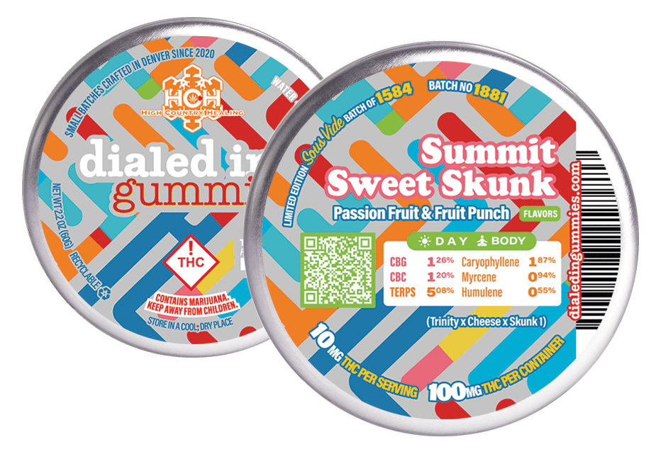 Summit Sweet Skunk | Gummies | 10 pc. | 100mg THC [Batch #1881] - Dialed In Gummies
