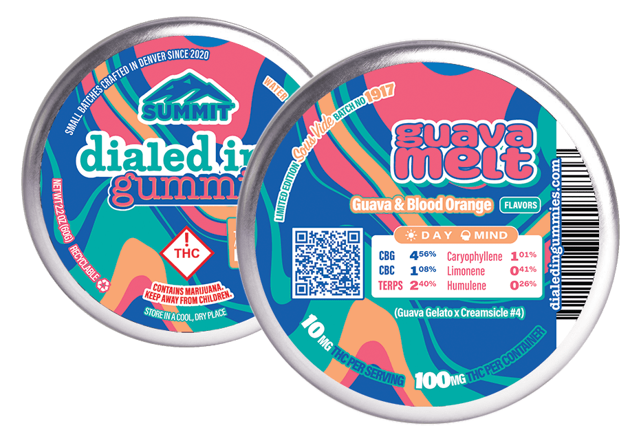 Guava Melt | Gummies | 10 pc. | 100mg THC [Batch #1917] - Dialed In Gummies