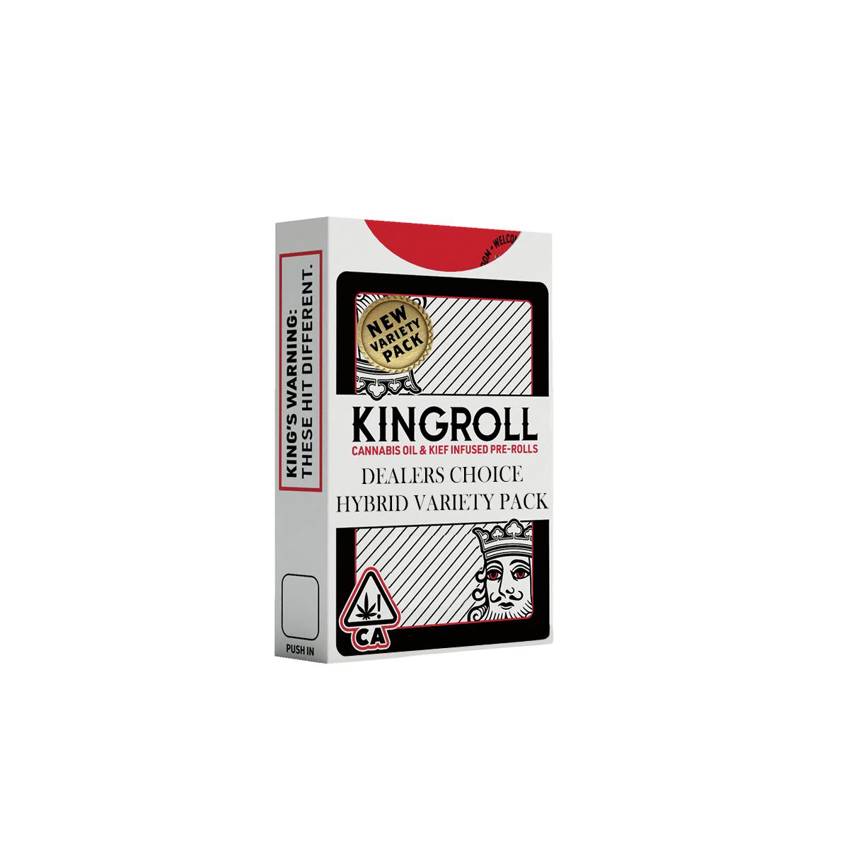 Kingroll Jr. Dealers Choice 3g 4-Pack - Hybrid Mixed Pack #1 - Kingroll