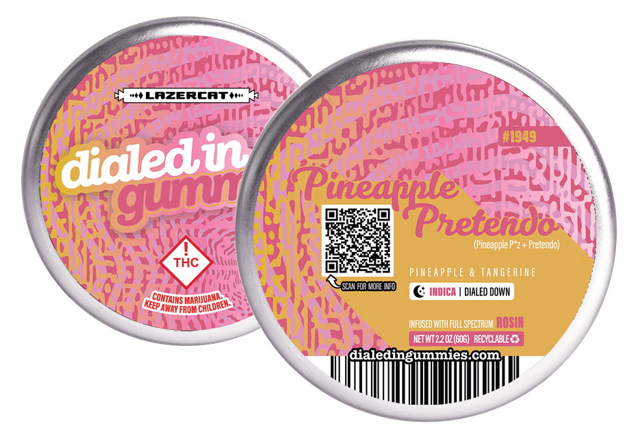 Pineapple Pretendo | Gummies | 10 pc. | 100mg THC [Batch #1949 ...