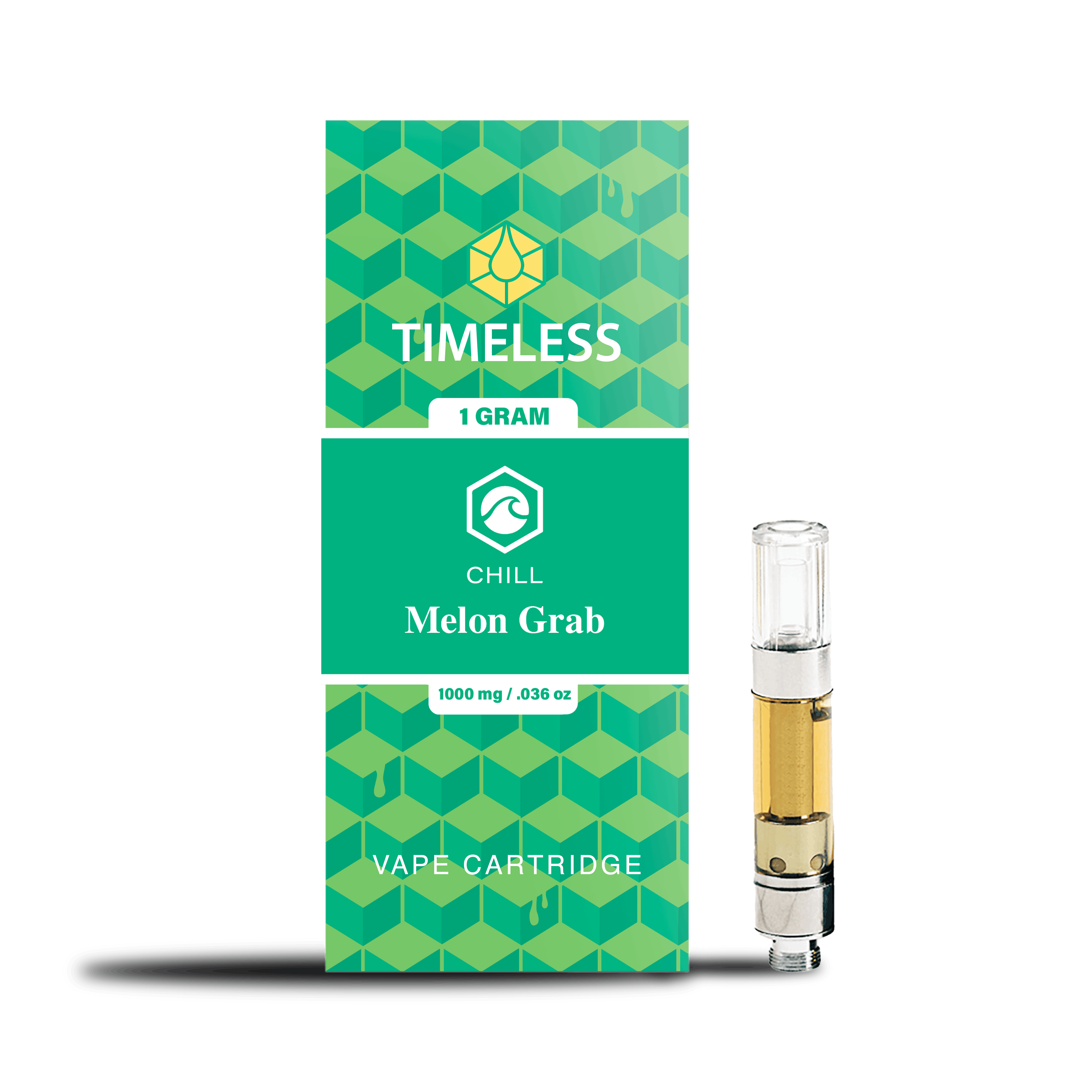 Timeless Melon Grab 1000mg Vape Cartridge (Chill) - Timeless Vapes Timeless Melon Grab 1000mg Vape Cartridge (Chill) - Timeless Vapes