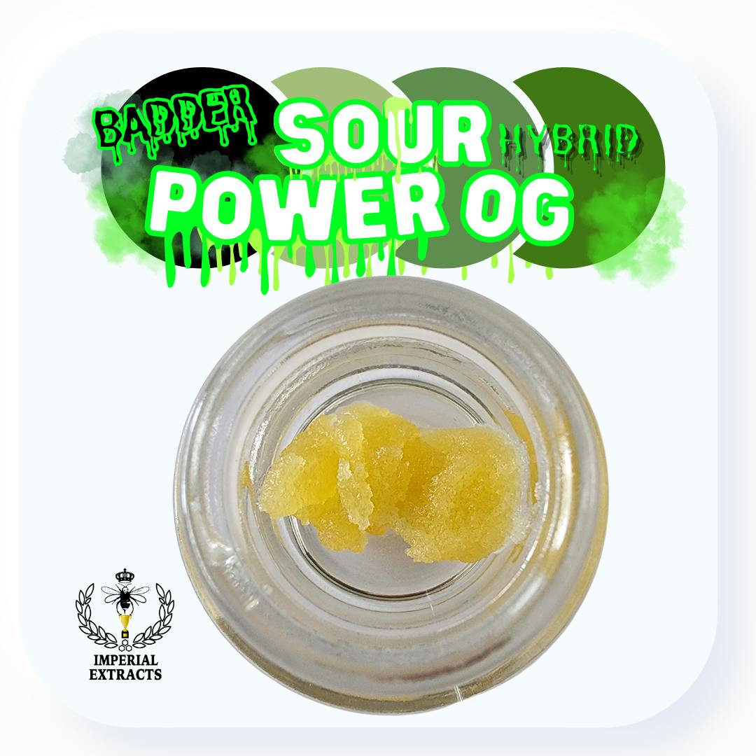 Sour Power Og 1.0 g (Hybrid) Badder - Imperial Extracts