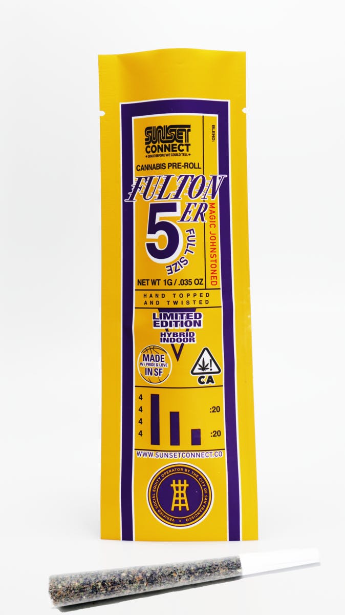 Fulton 5'er Magic John Stoned Hybrid | 1g - Off the Charts Powered by Josephine & Billie's - Now ...