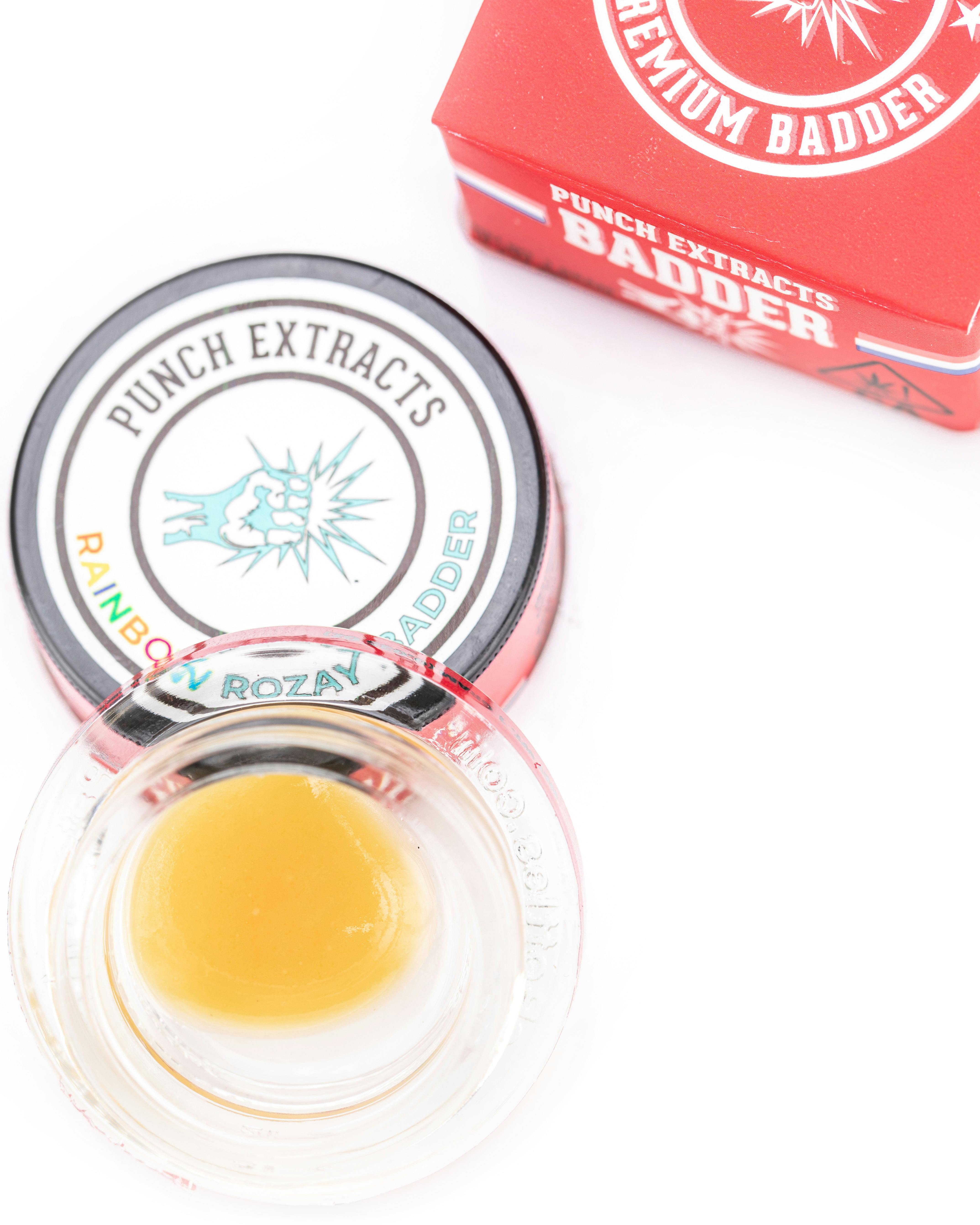 Rainbow Rozay BHO Badder (1g) - Punch Edibles & Extracts