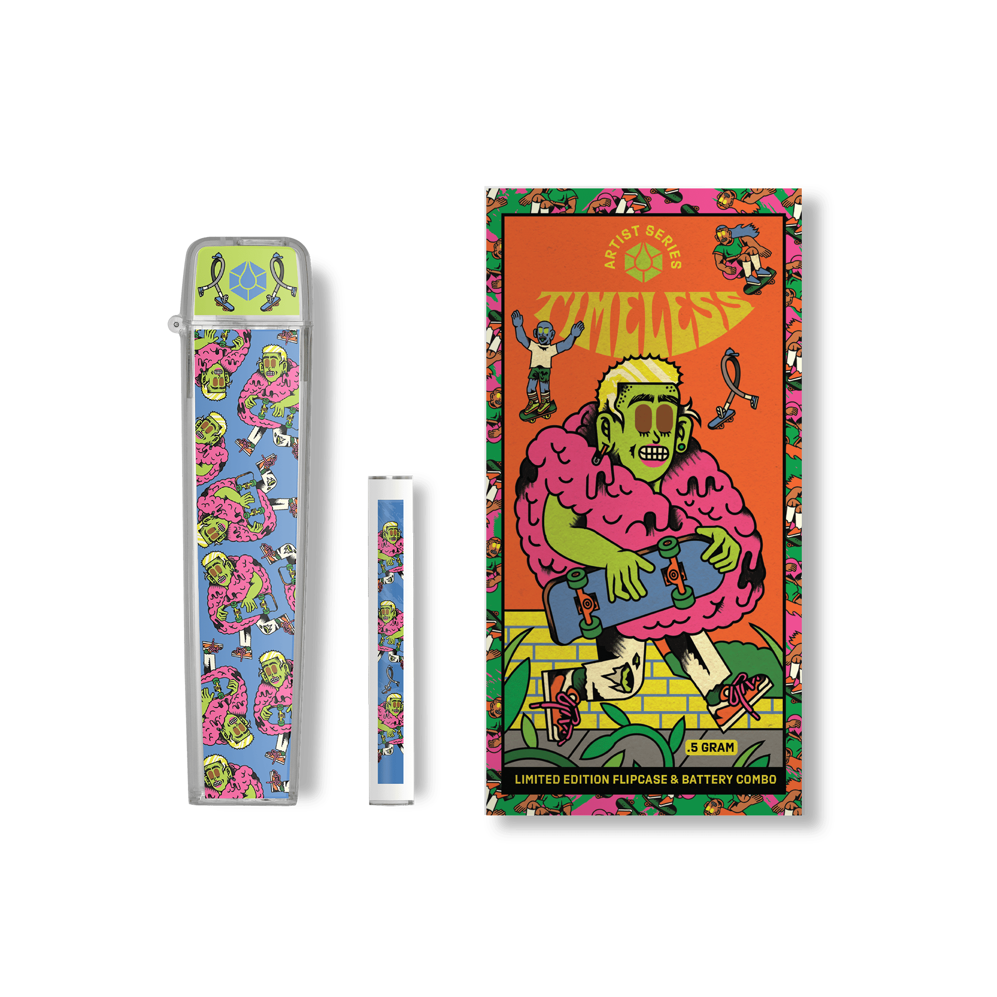 Limited Edition Shred For The Cure AZ Flip Case & Battery Combo 500mg ...
