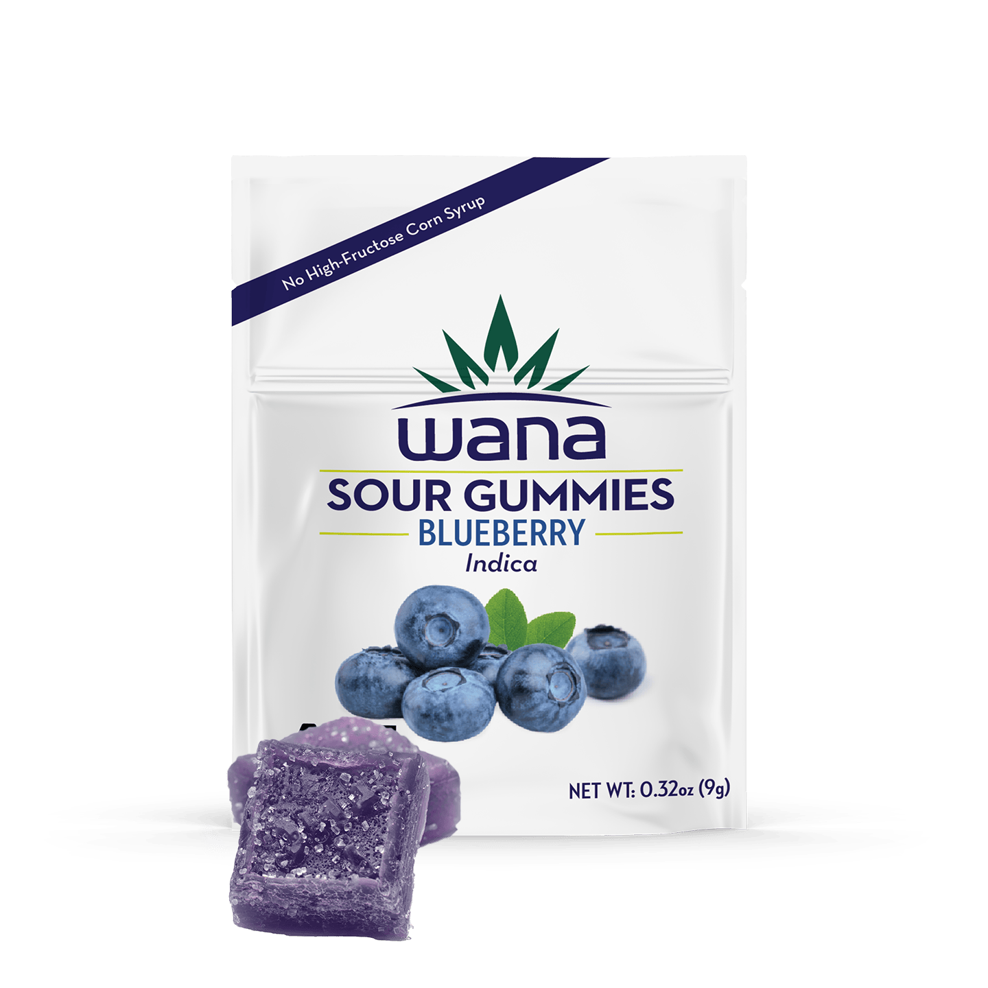 Blueberry - Indica [2 pack] - Wana Edibles