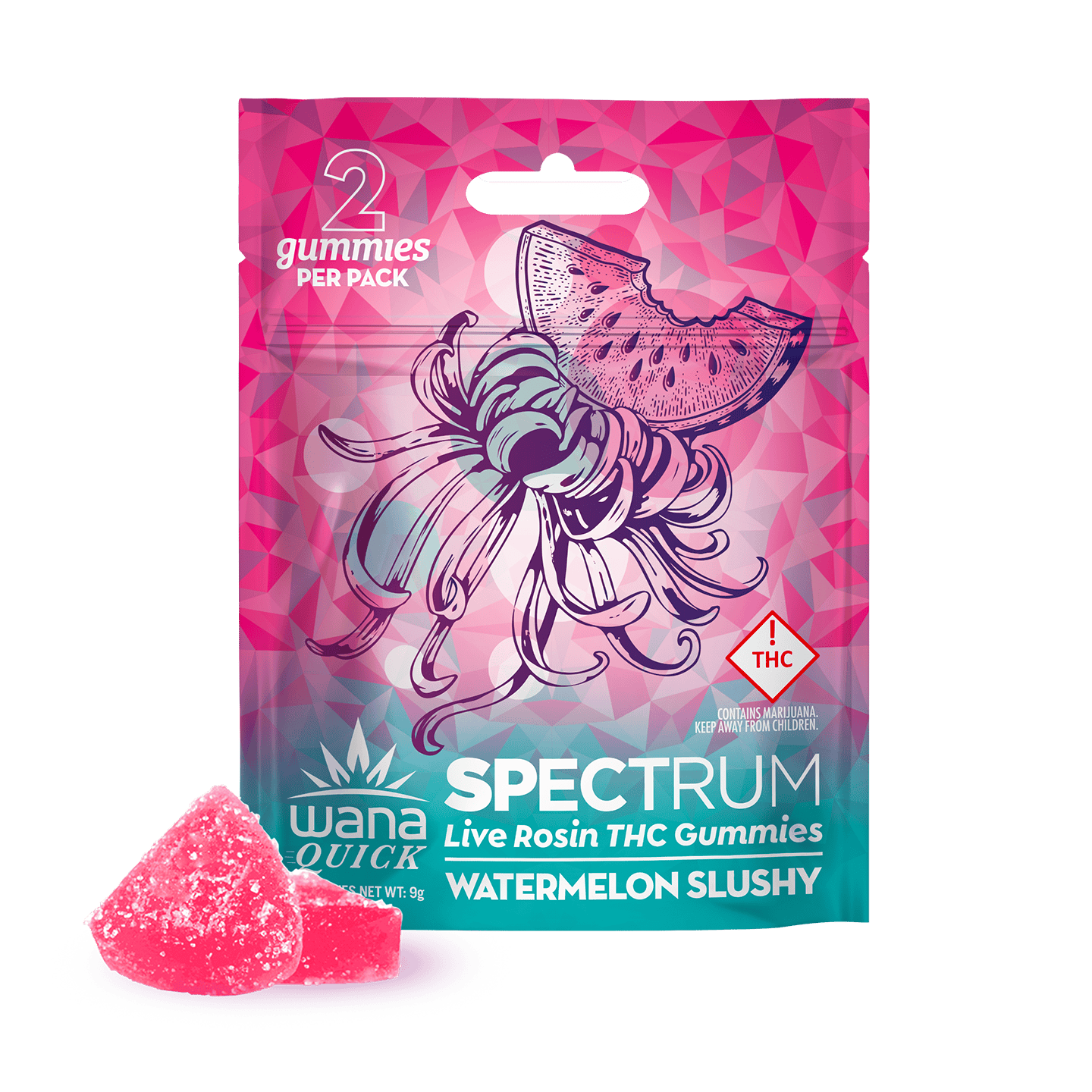 Watermelon Slushy [2 pack] - Wana Edibles