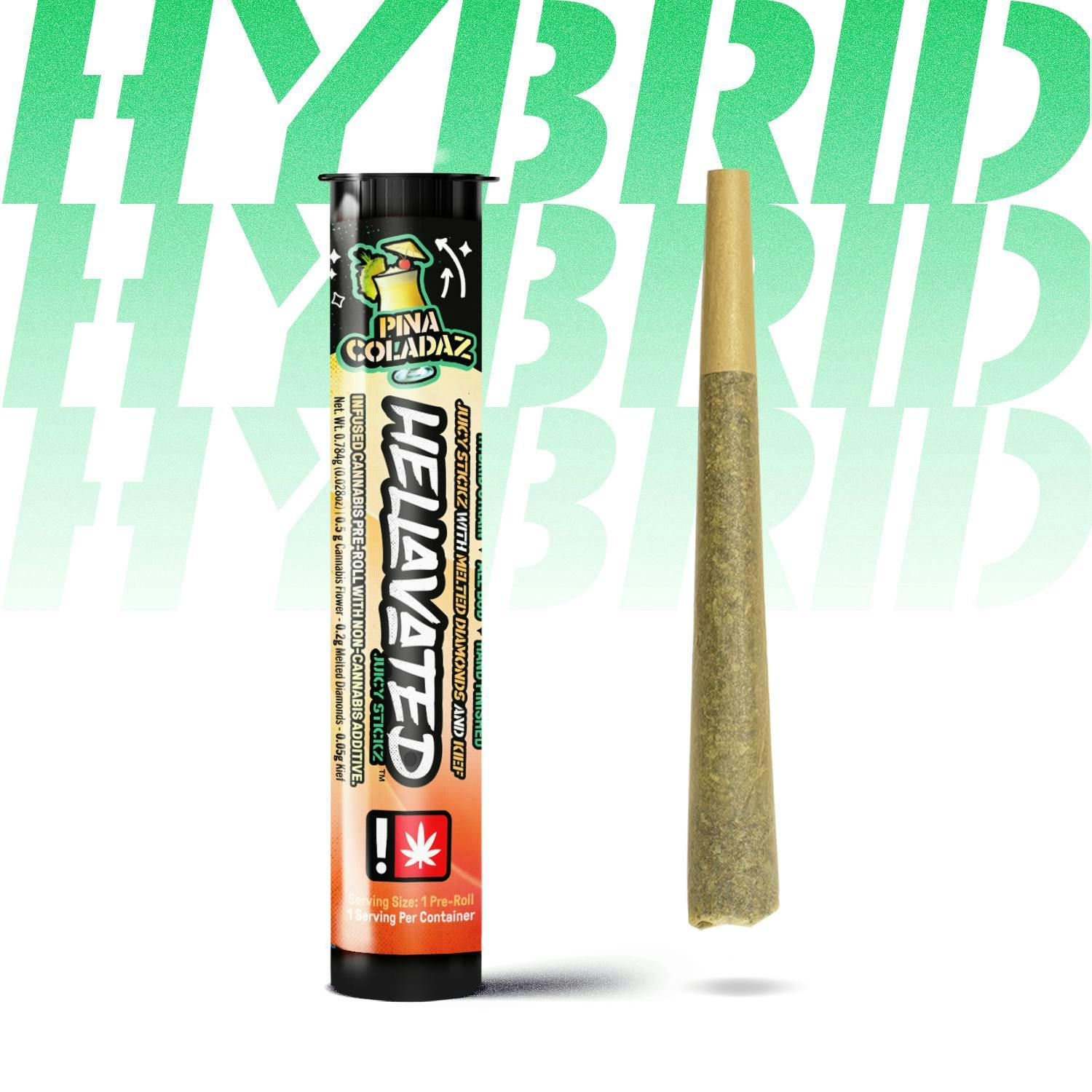 Pina Coladaz Cocktailz Juicy Stickz .75g - Hellavated