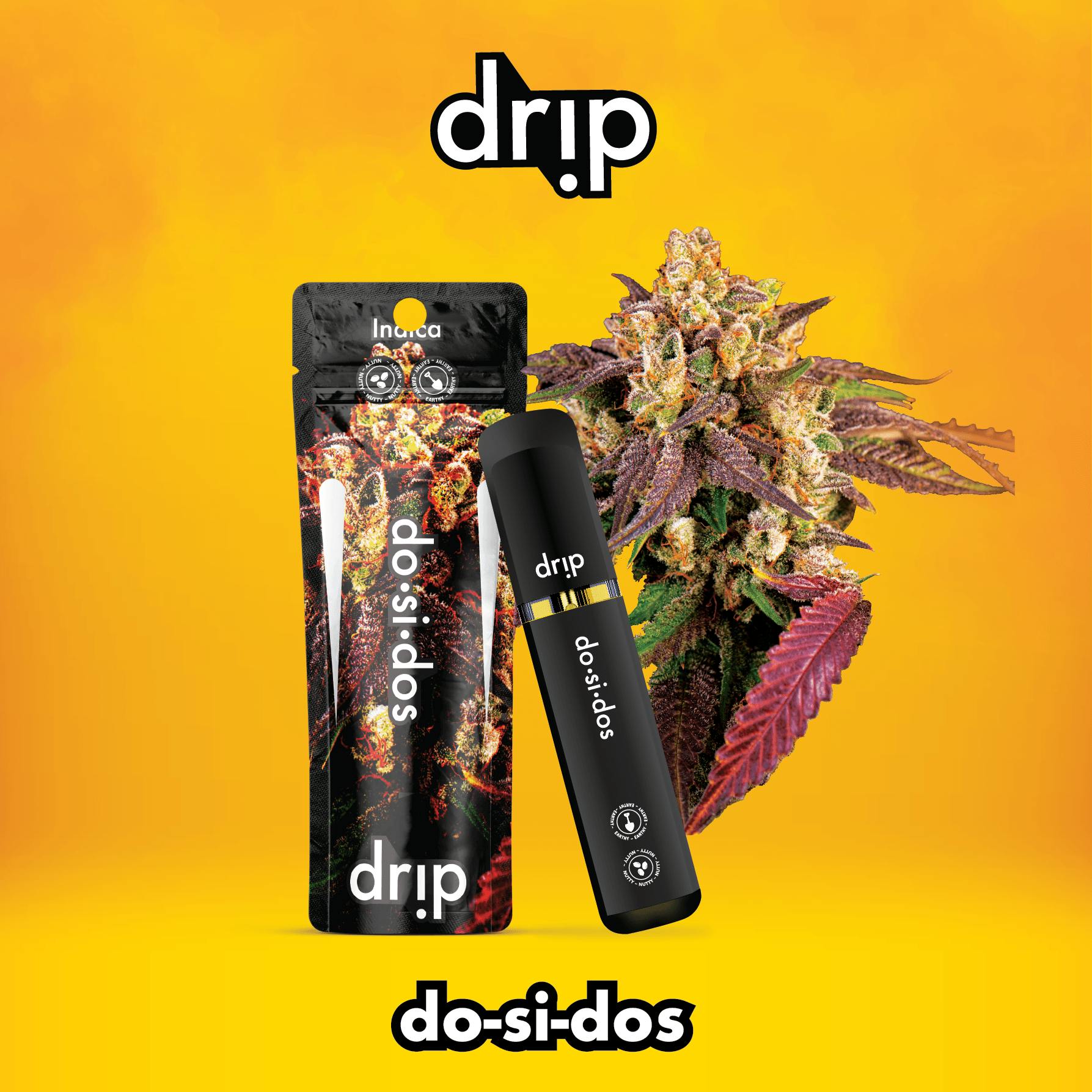 NEW 2g All In One - Do-Si-Dos (Indica) - Drip Vapes