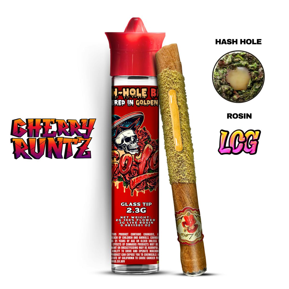 Go Loco - Hash Hole Blunt - Cherry Runtz - LCG - Go Loco