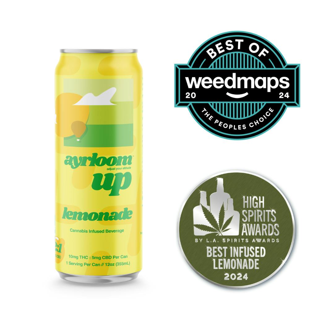 "UP" Lemonade 2:1 Cannabis Infused Beverage - ayrloom