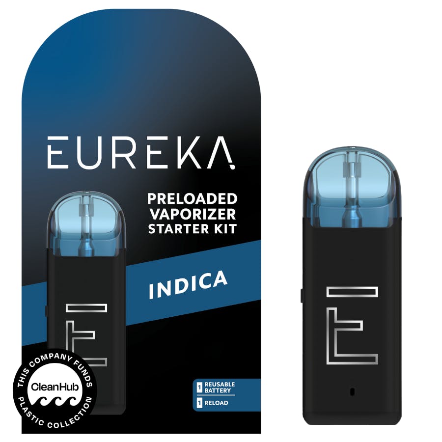 PRELOAD Starter Kit - 1g CLASSIC - Blackberry Kush - EUREKA