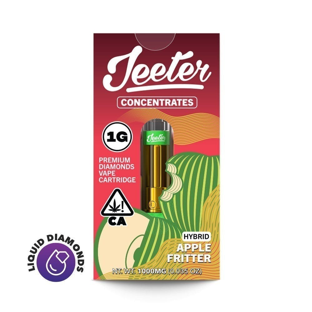Jeeter Concentrates Diamonds Vape Cartridge - Apple Fritter - Jeeter