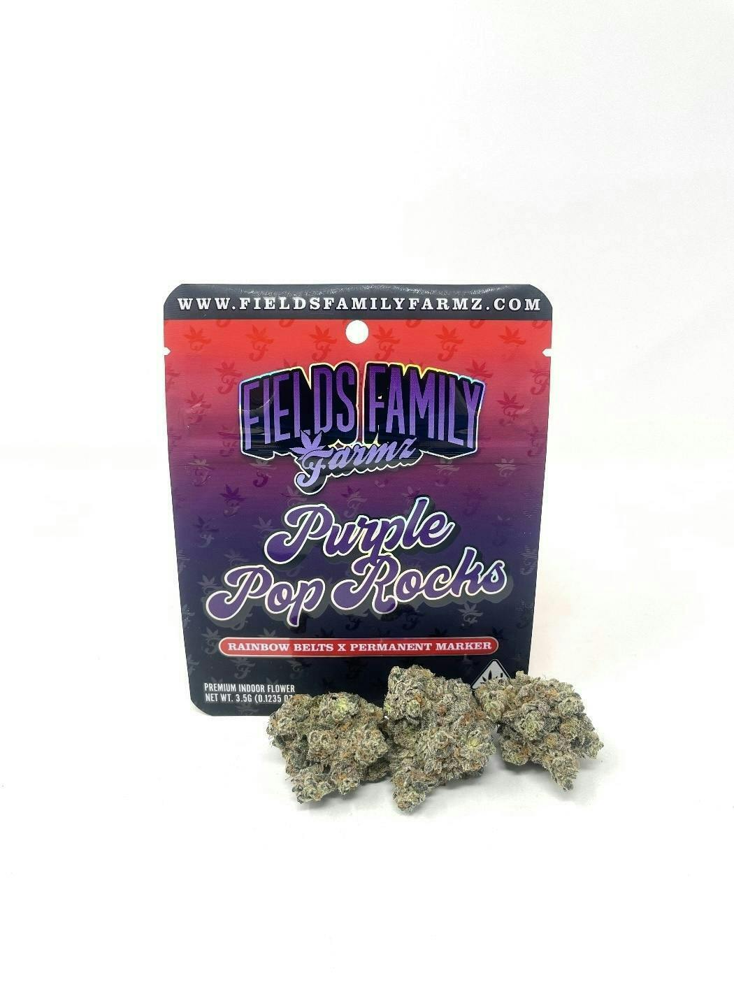 Purple Pop Rocks - 3.5g Bag - Fields Family Farmz