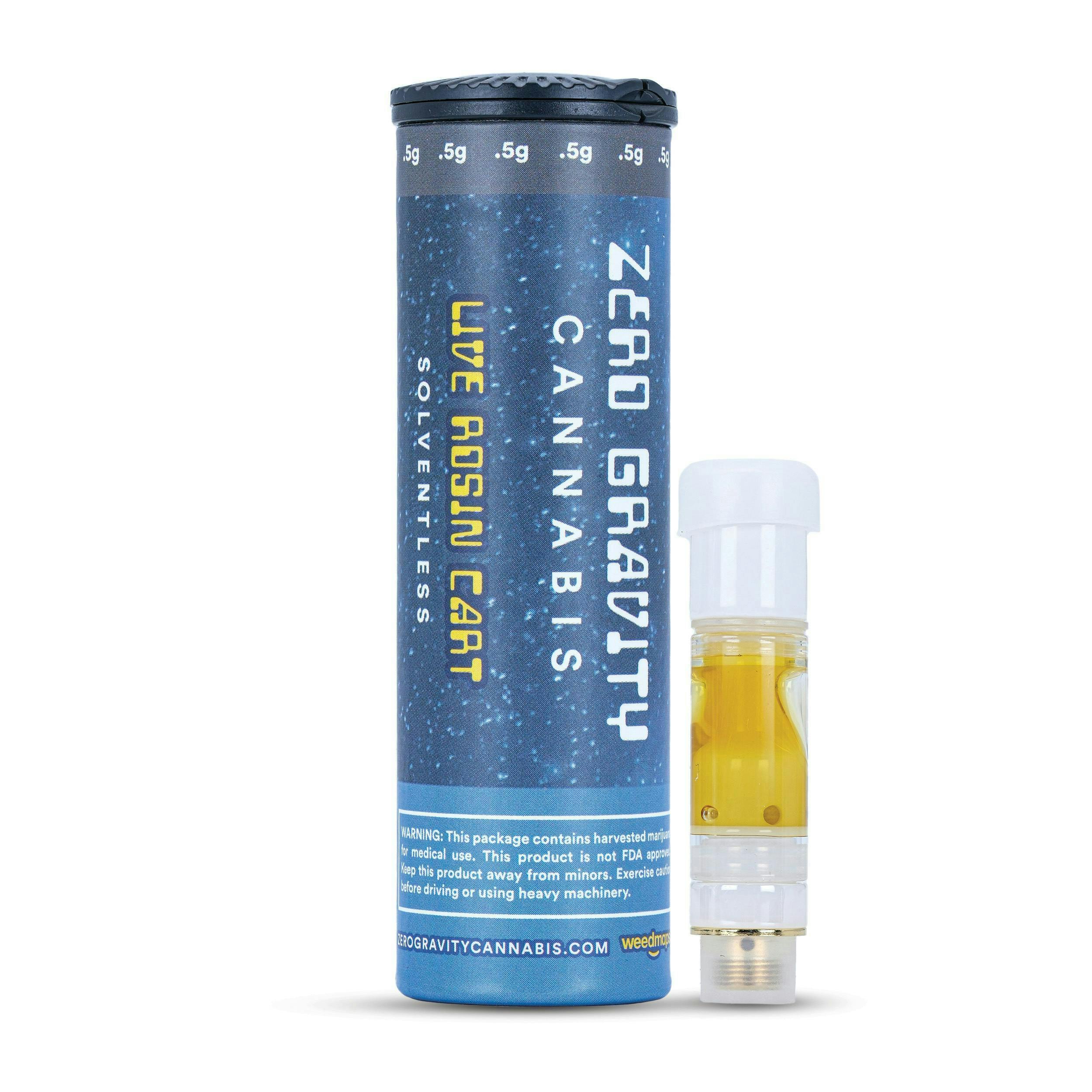 Jelly Rancher Hash Rosin Cartridge 70/30 Sativa - Zero Gravity Cannabis