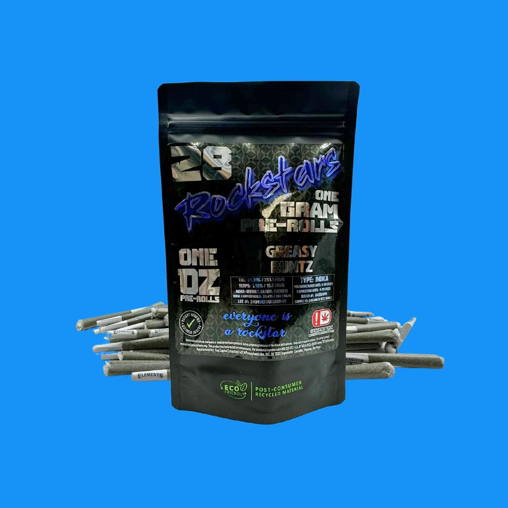 Rockstars - 28G - Greasy Runtz - 710Trading.com