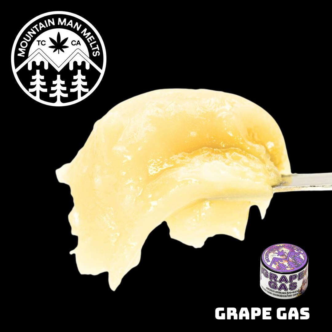 Grape Gas - Live Rosin - Mountain Man Melts